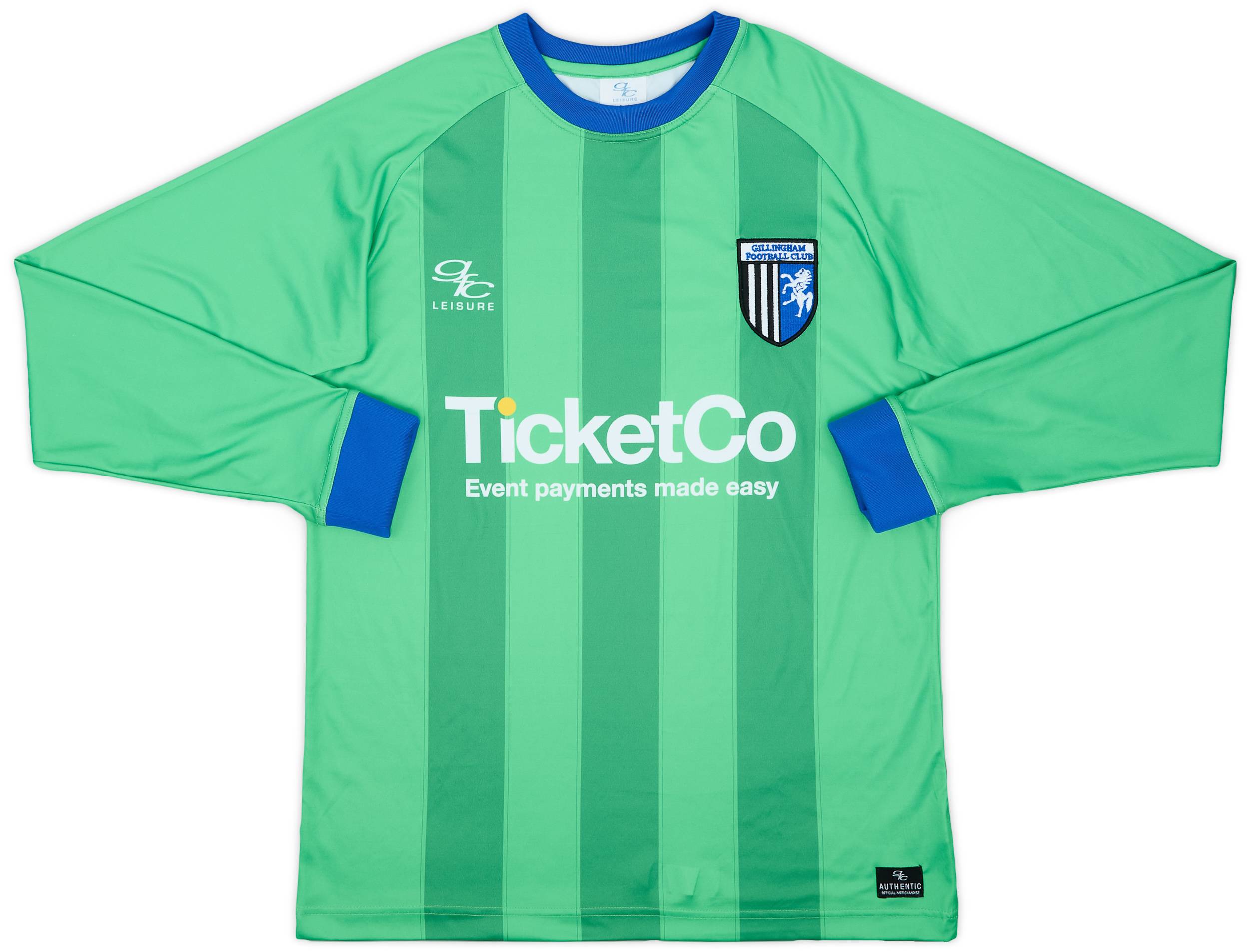 2018-19 Gillingham GK Shirt - 10/10 - (S)