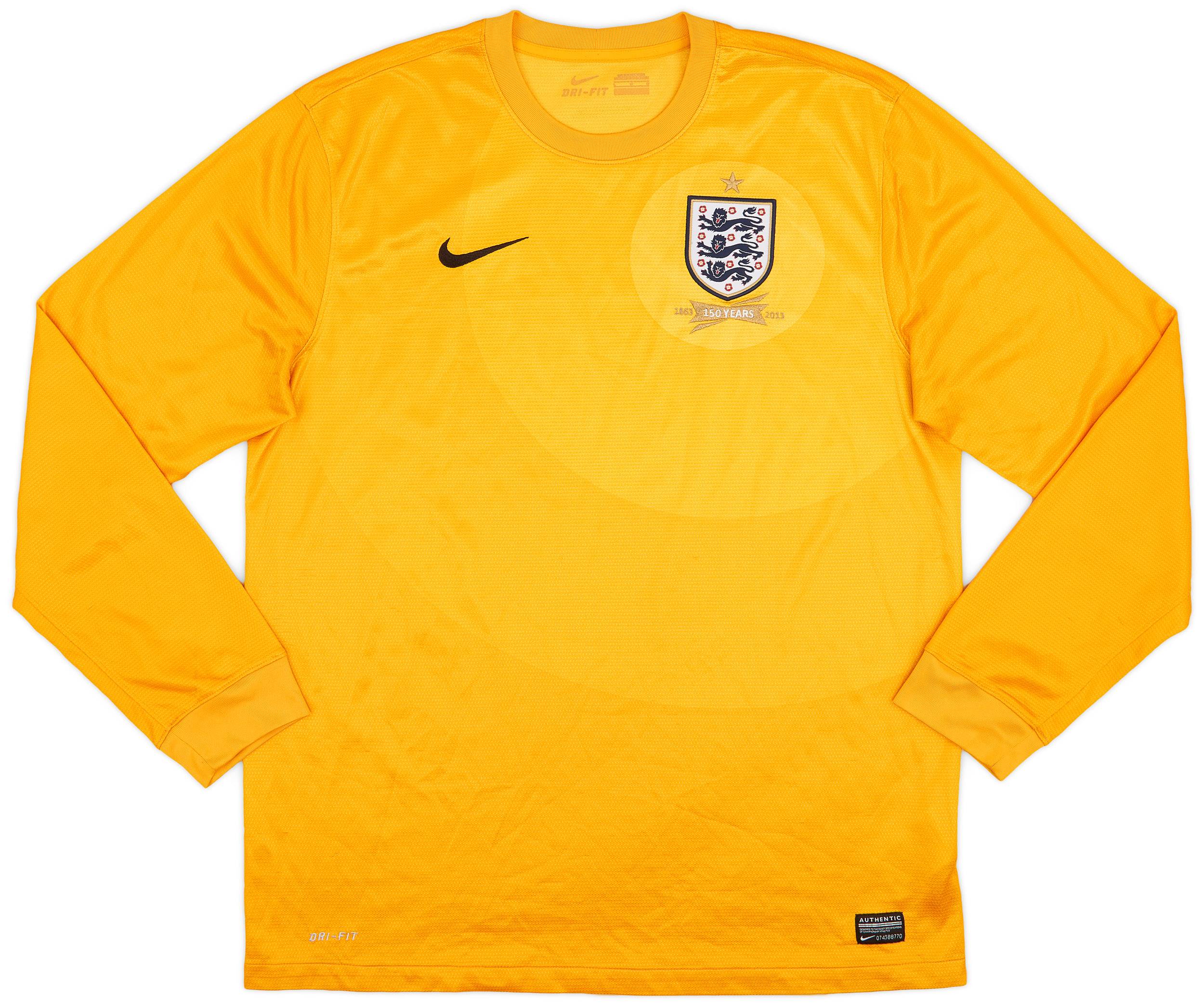 2013 England GK '150ᵗʰ Anniversary' Shirt - 8/10 - (L)