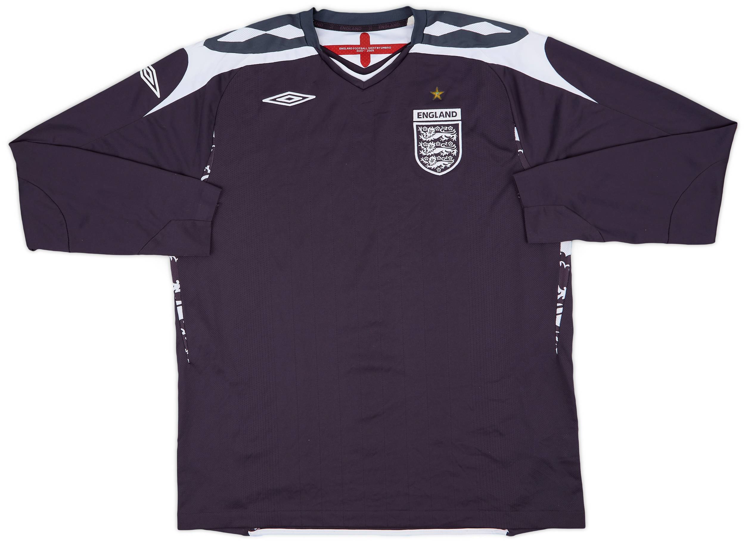 2007-09 England GK Shirt - 8/10 - (XL)