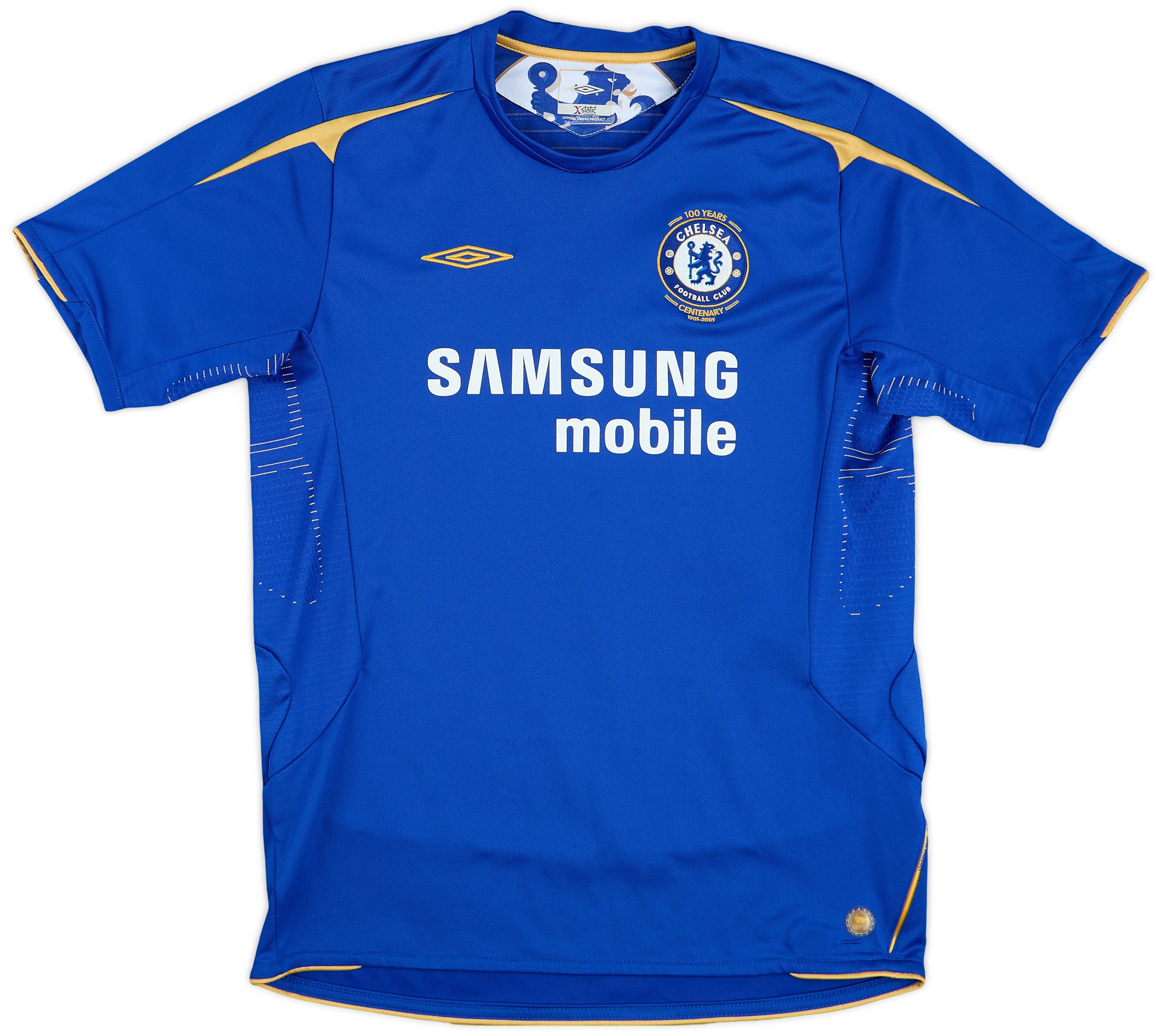 2005-06 Chelsea Centenary Home Shirt - 9/10 - (XL.Boys)