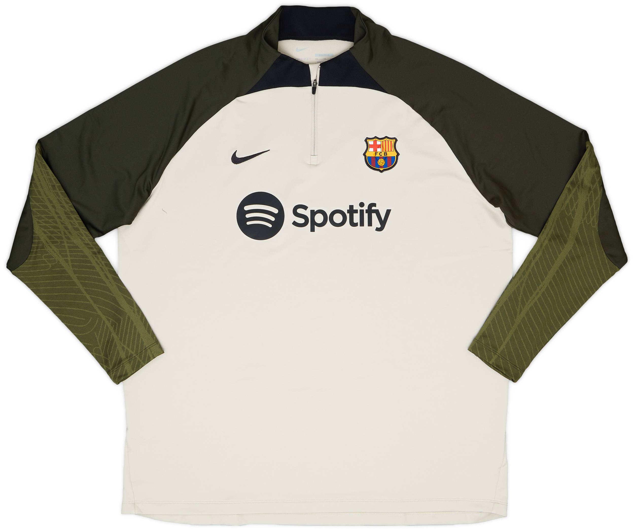 2023-24 Barcelona Nike 1/4 Zip Drill Top - 5/10 - (XXL)