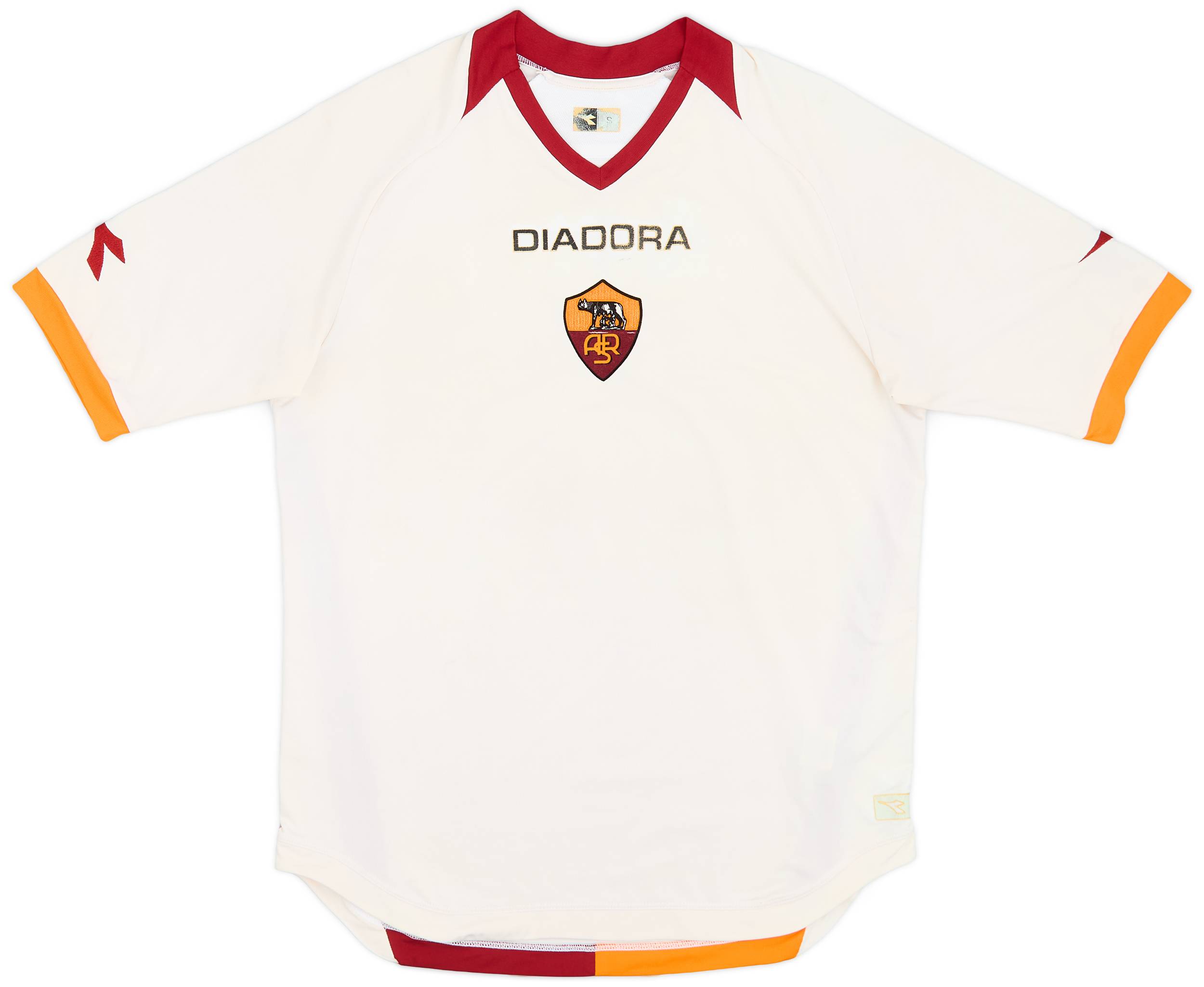 2006-07 Roma Away Shirt - 6/10 - (S)