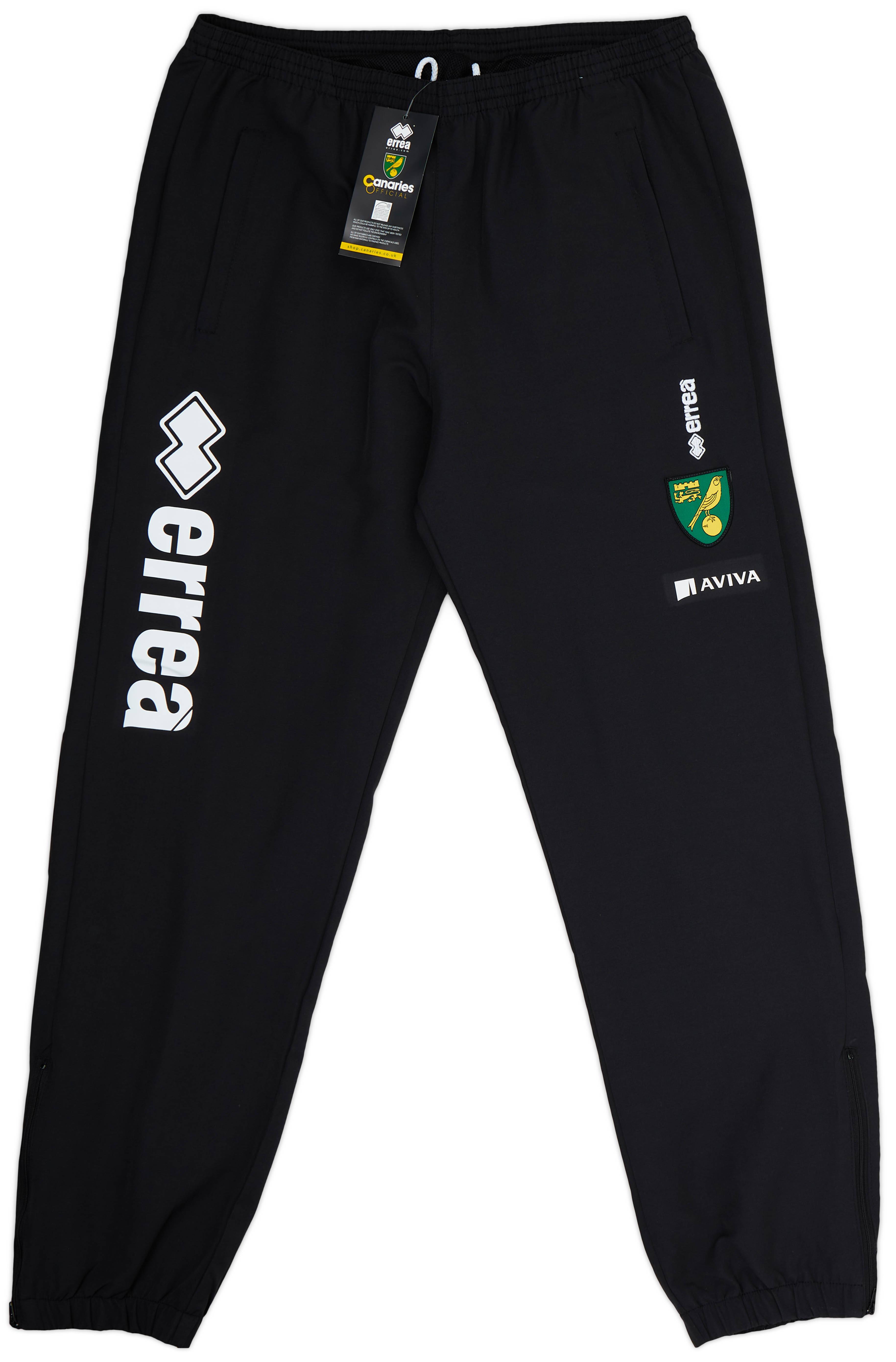 2015-16 Norwich Errea Training Pants/Bottoms (L)