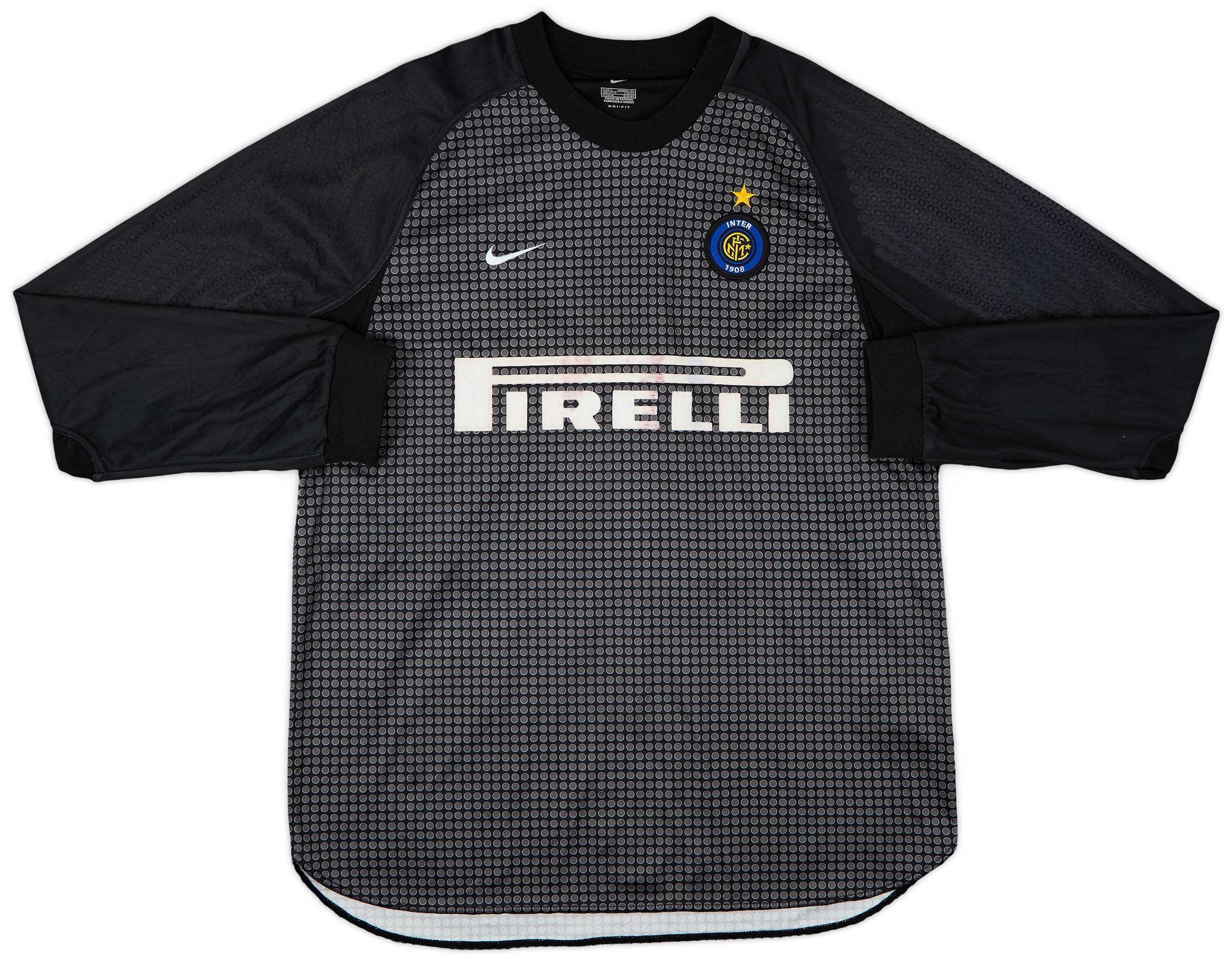 2000-01 Inter Milan GK Shirt - 6/10 - (L)