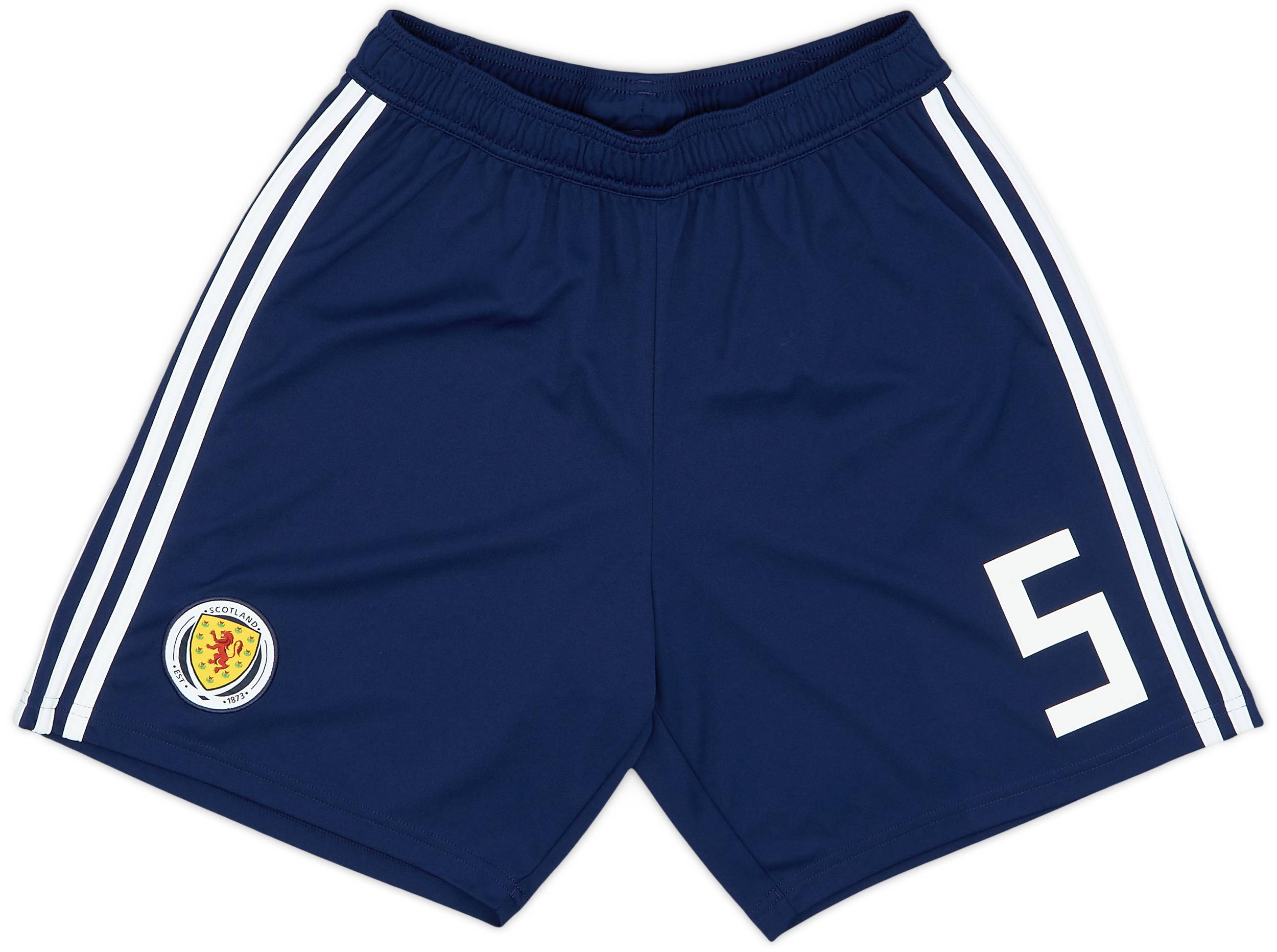 2017-18 Scotland Away Shorts #5 - 7/10 - (M)