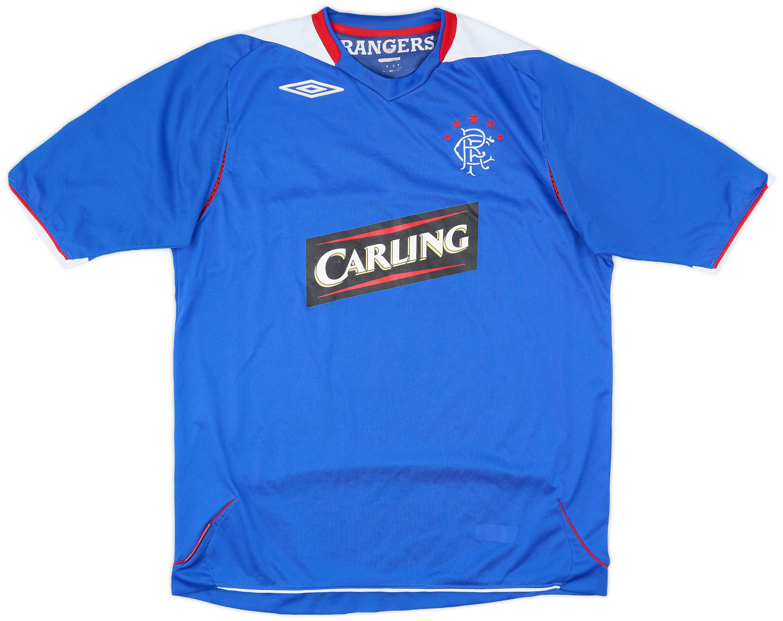 2006-07 Rangers Home Shirt - 7/10 - (L)