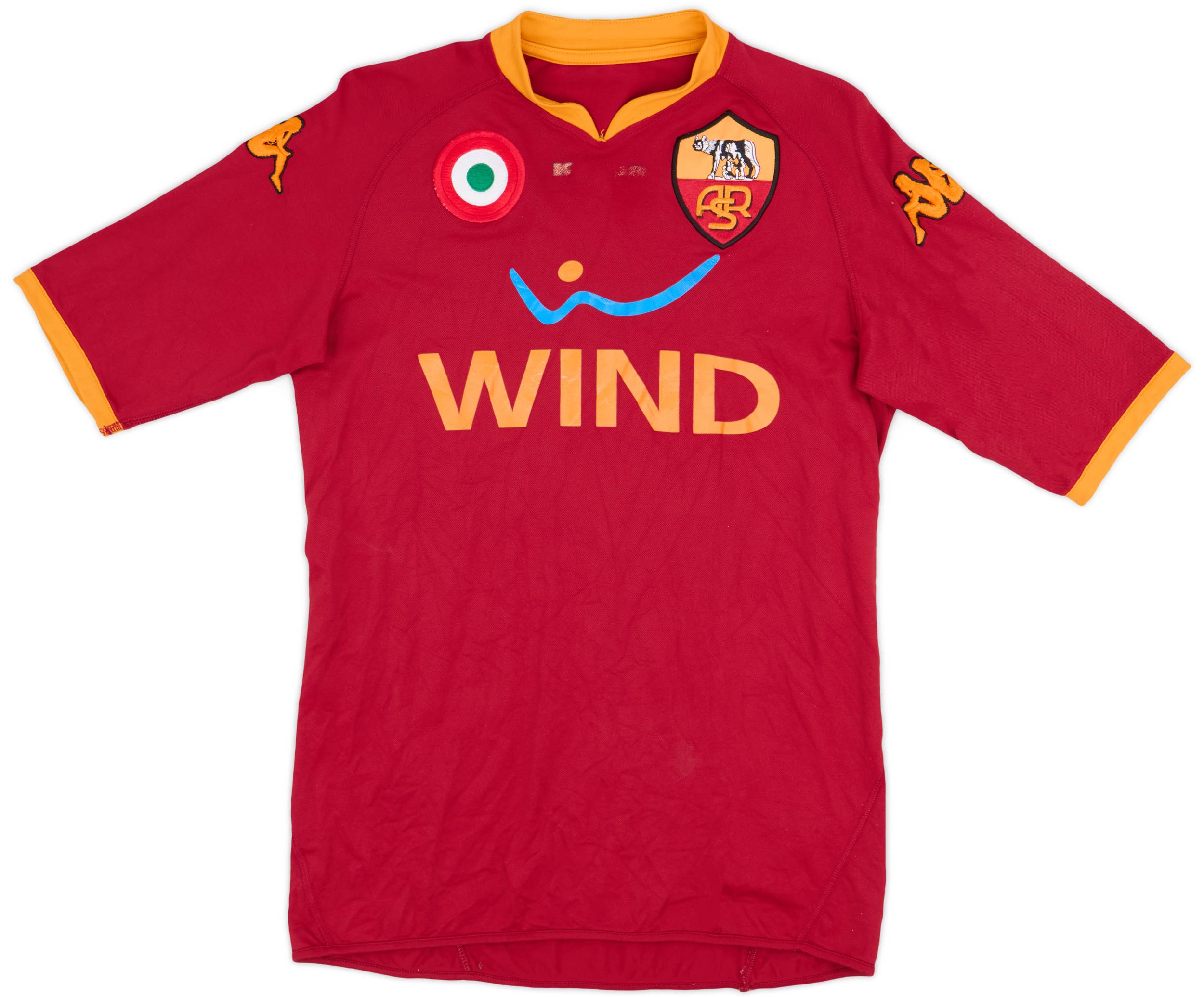 2008-09 Roma Home Shirt - 6/10 - (M)