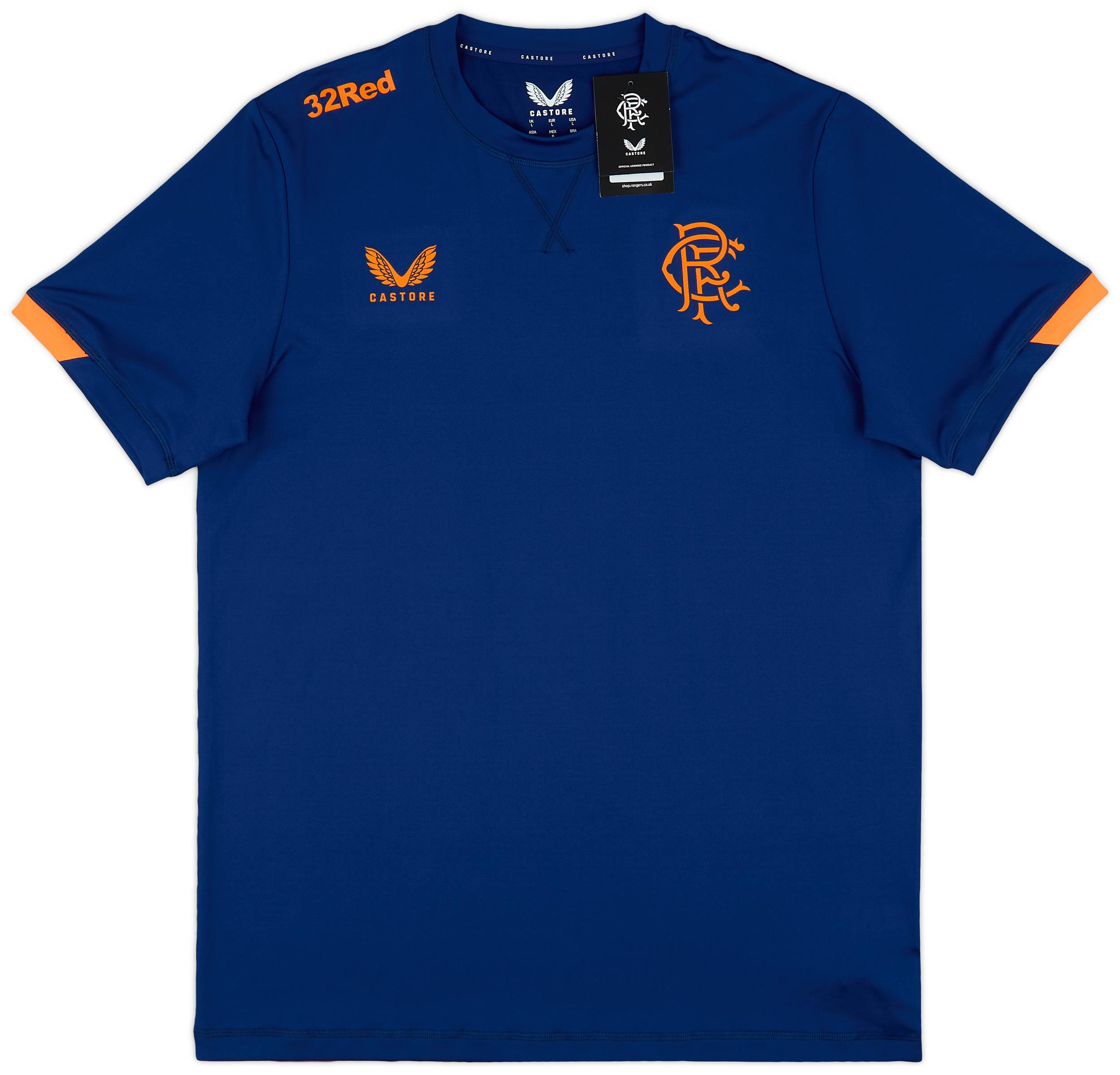 2023-24 Rangers Castore Travel Tee