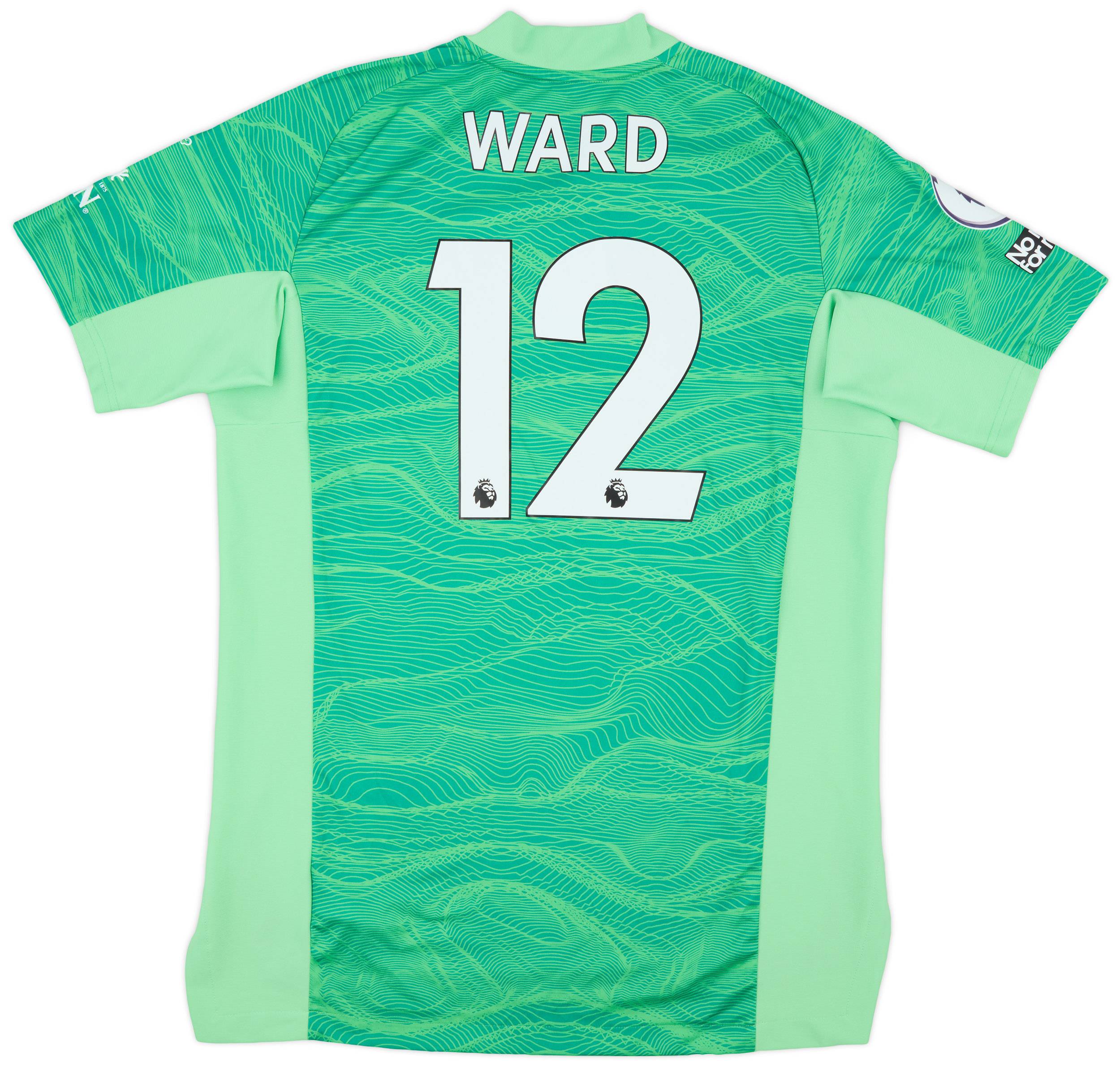 2021-22 Leicester Match Issue GK Shirt Ward #12