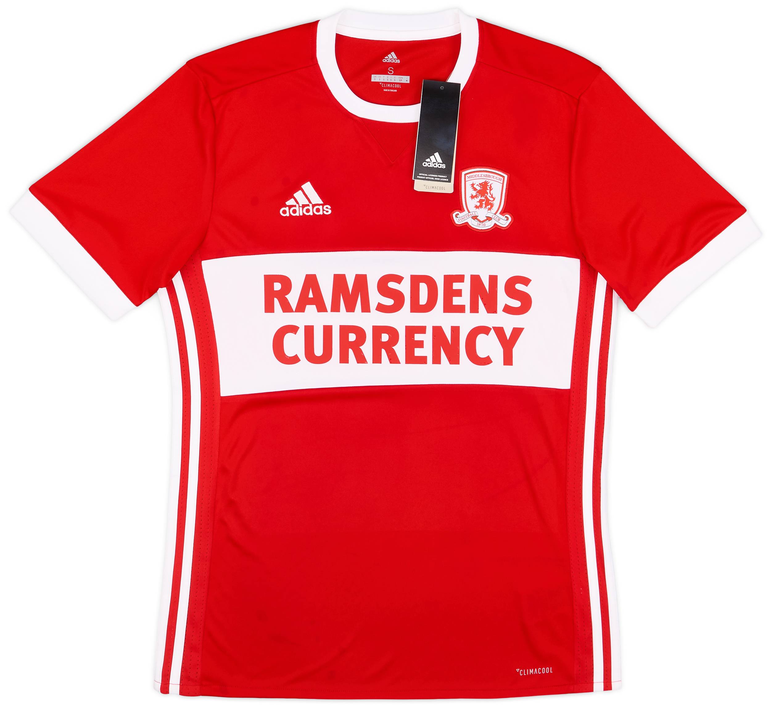 2017-18 Middlesbrough Home Shirt (S)