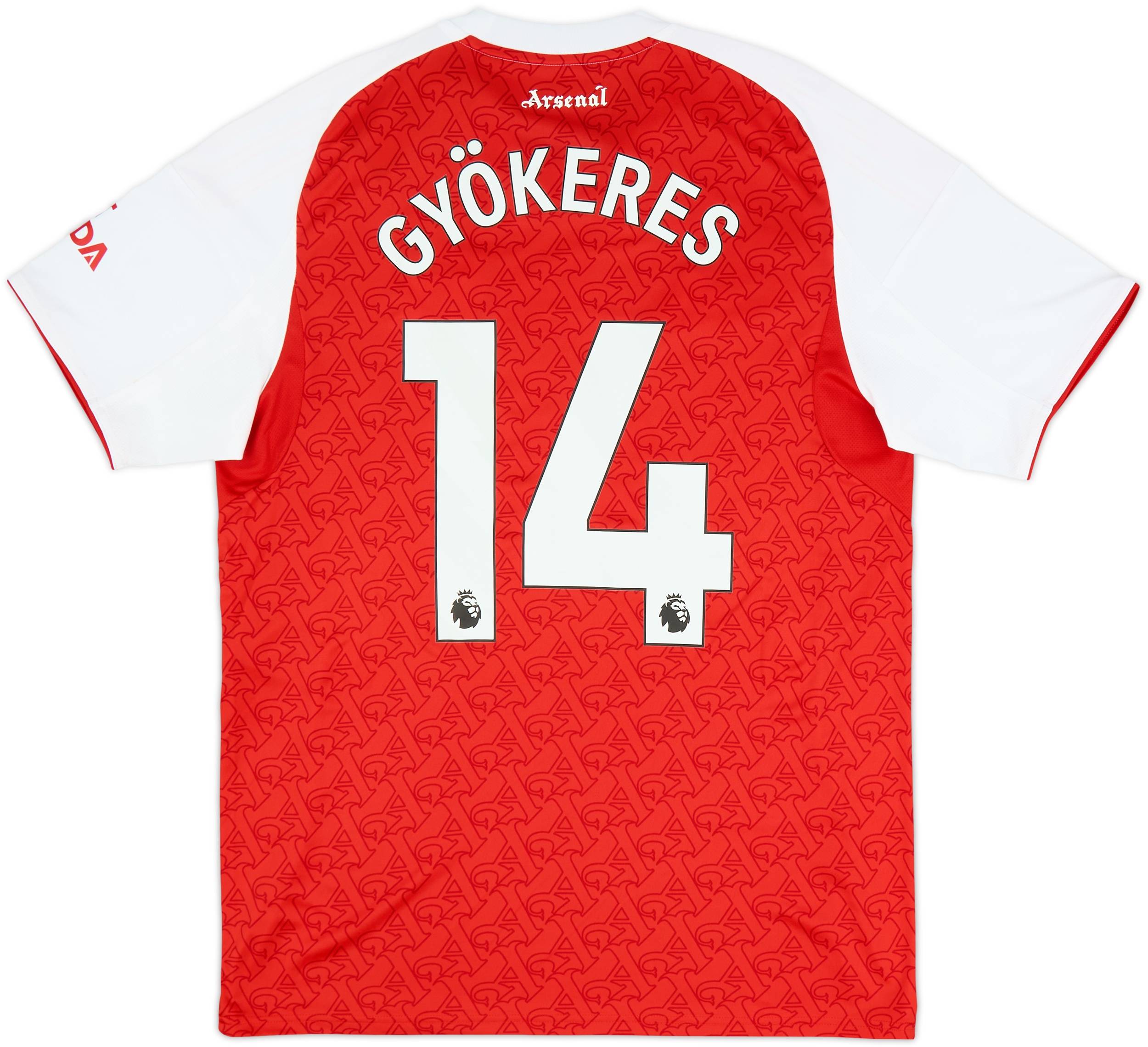 2025-26 Arsenal Home Shirt Gyokeres #14