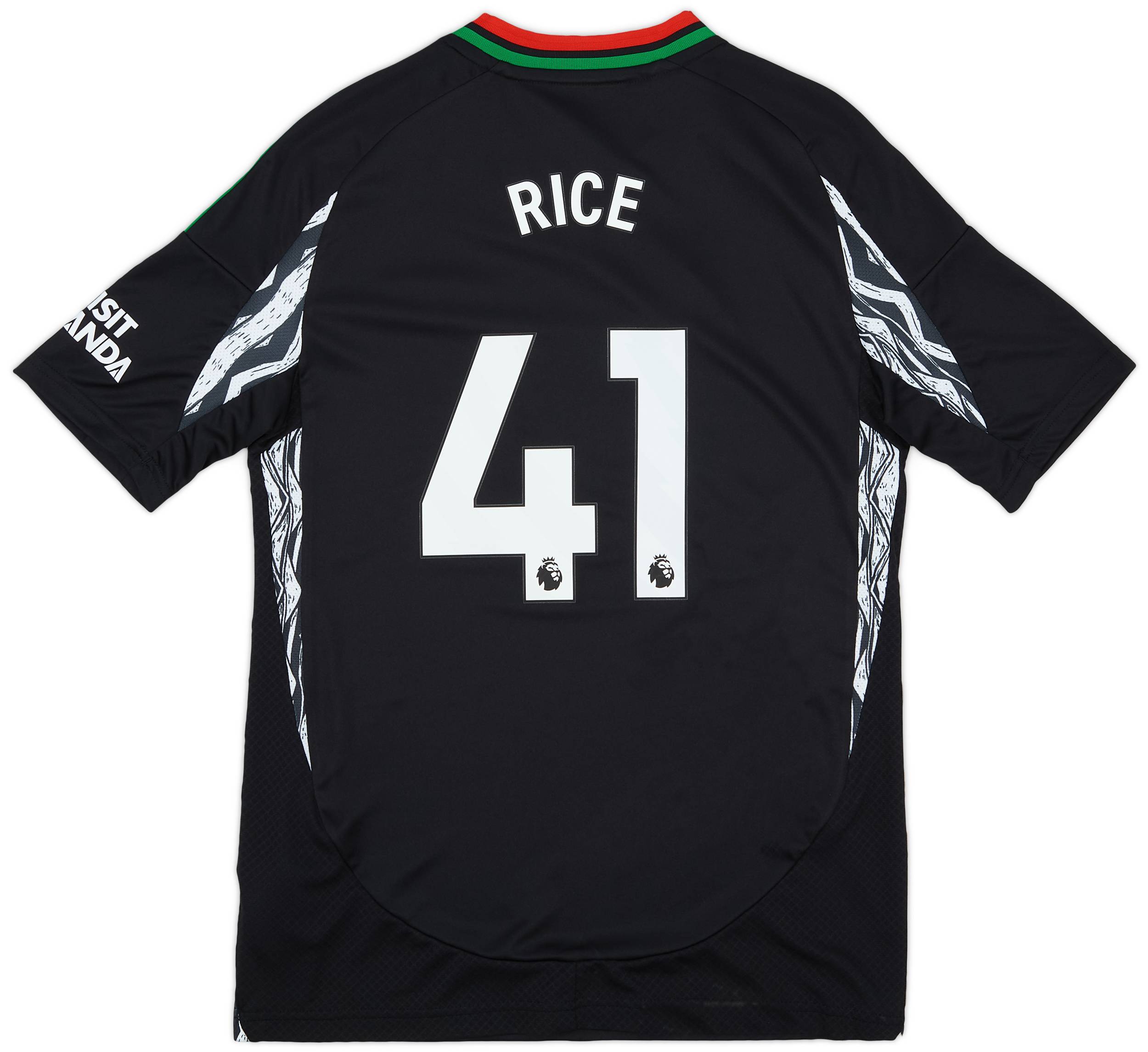 2024-25 Arsenal Away Shirt Rice #41 (KIDS)