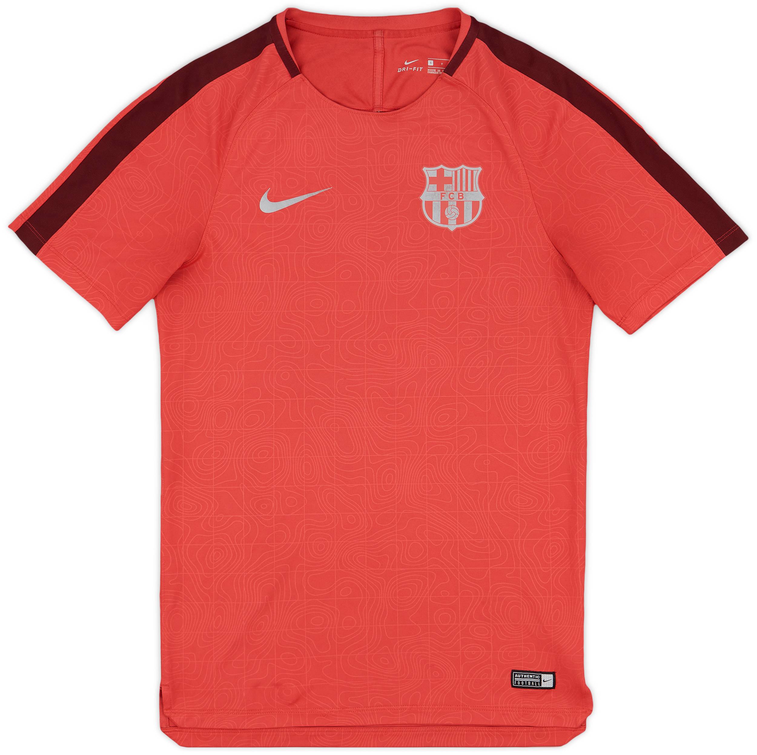 2018-19 Barcelona Nike Training Shirt - 6/10 - (S)