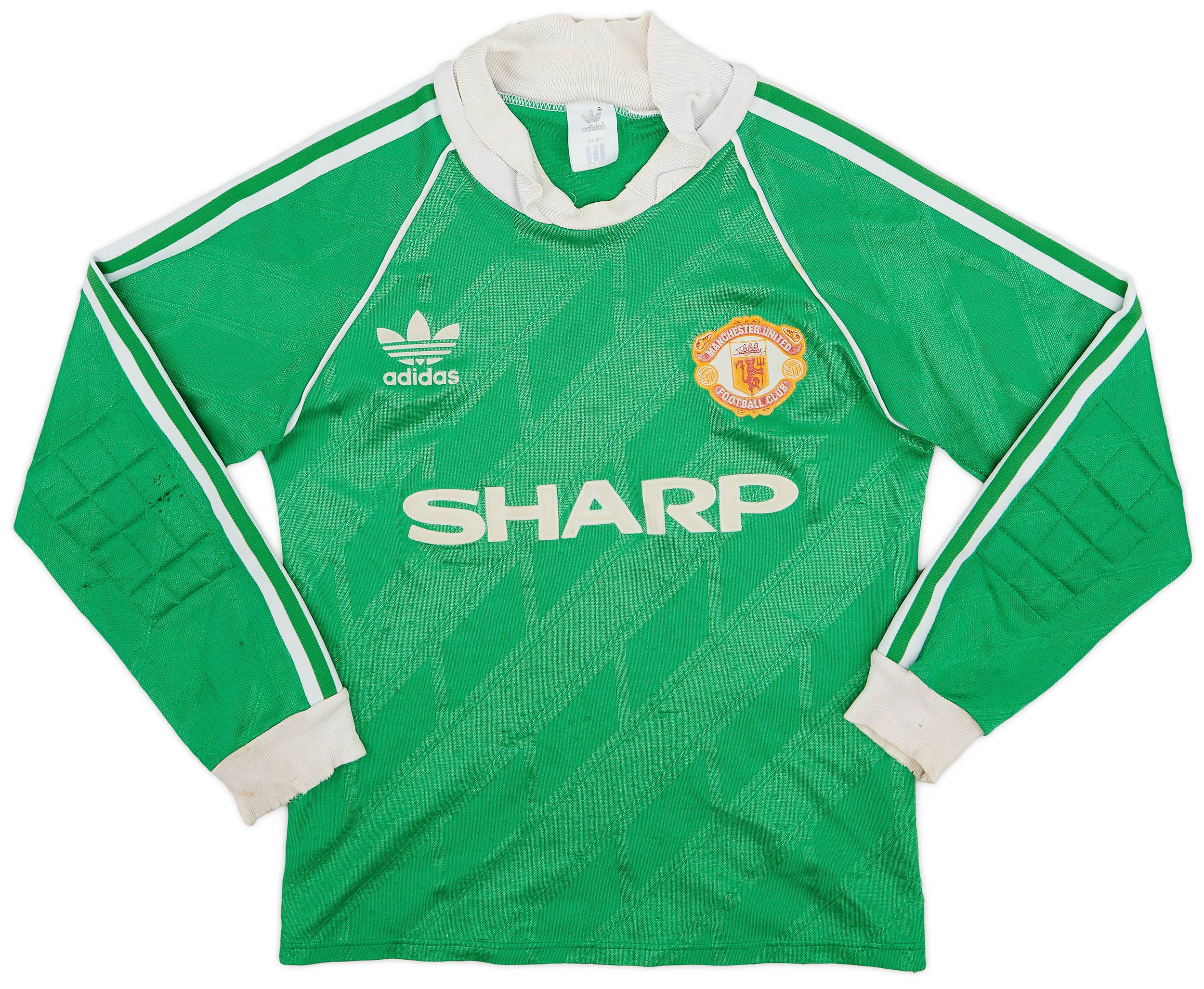 1988-90 Manchester United GK Shirt - 5/10 - (S)