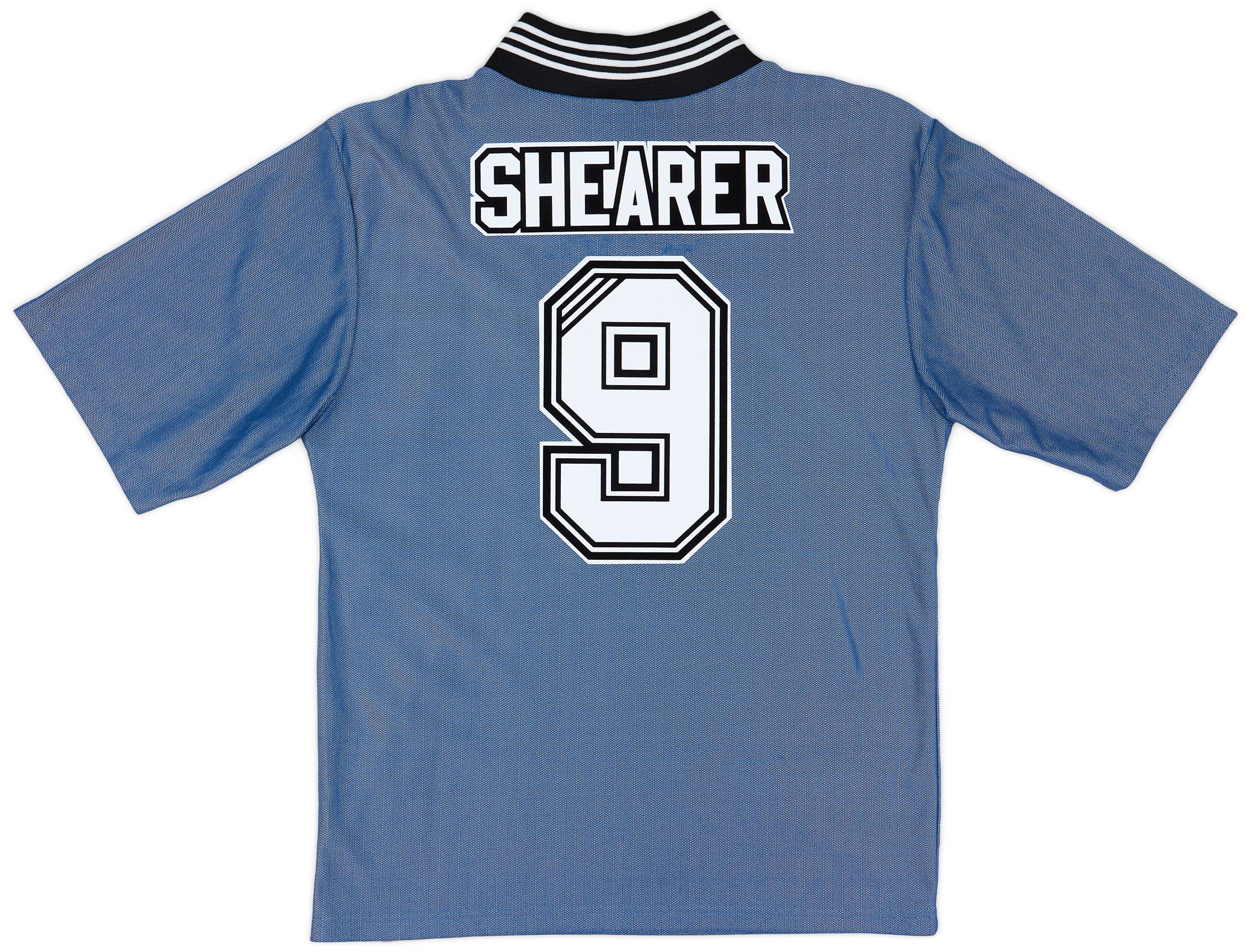 1996-97 Newcastle Away Shirt Shearer #9 - 9/10 - (M)