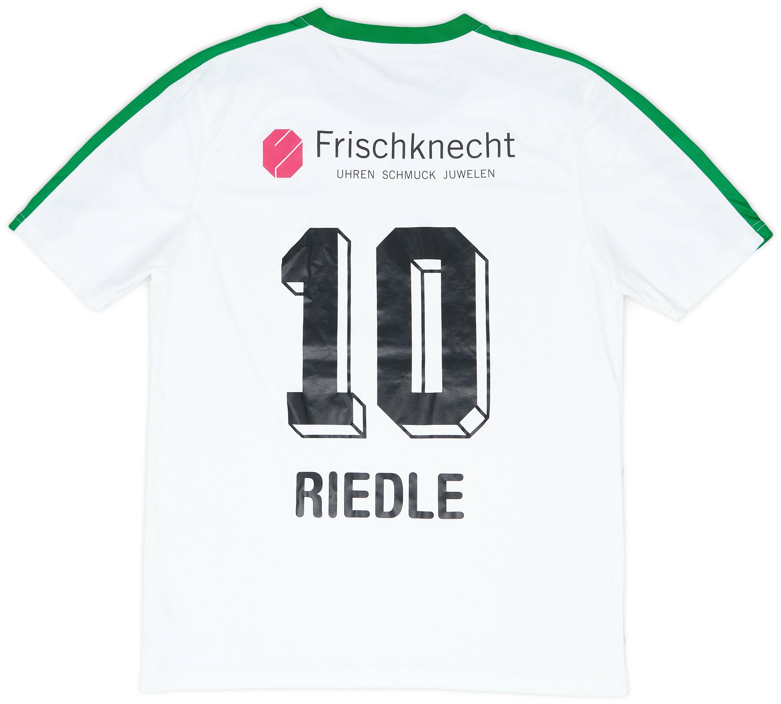 2017-18 SC Bruhl Match Issue Away Shirt Riedle #10