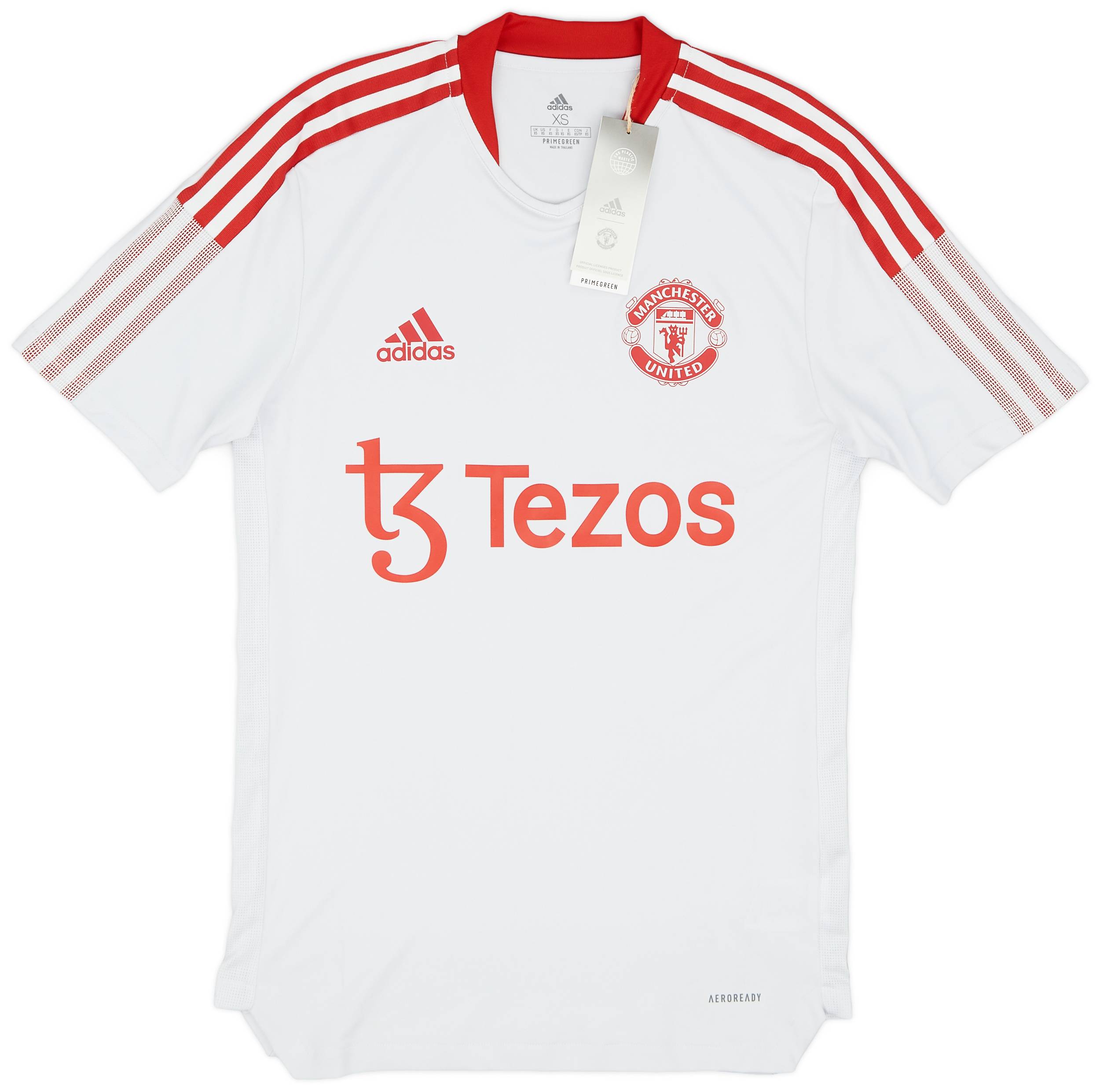 2021-22 Manchster United Player Issue Training Shirt (XS)