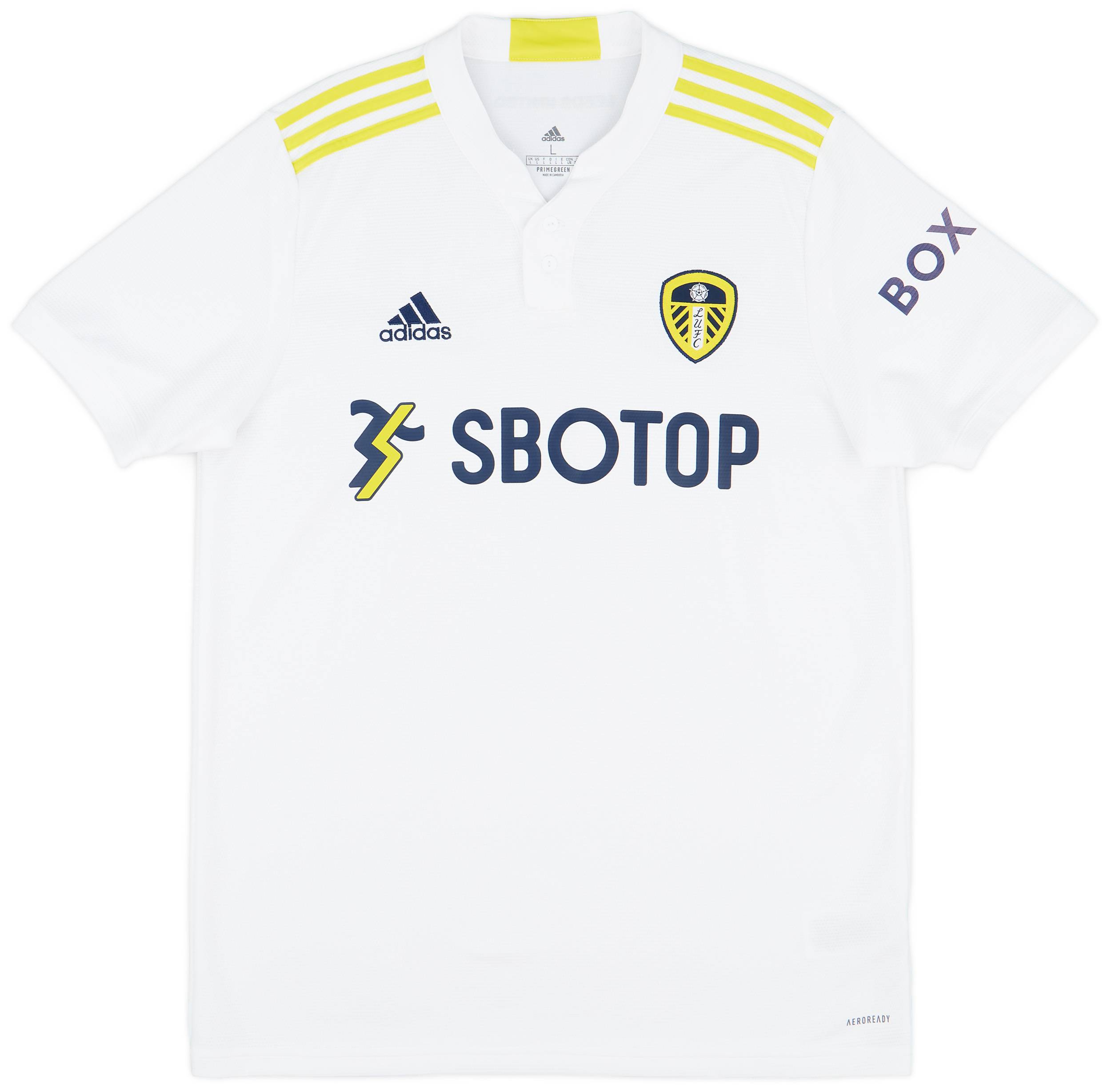 2021-22 Leeds United Home Shirt - As New