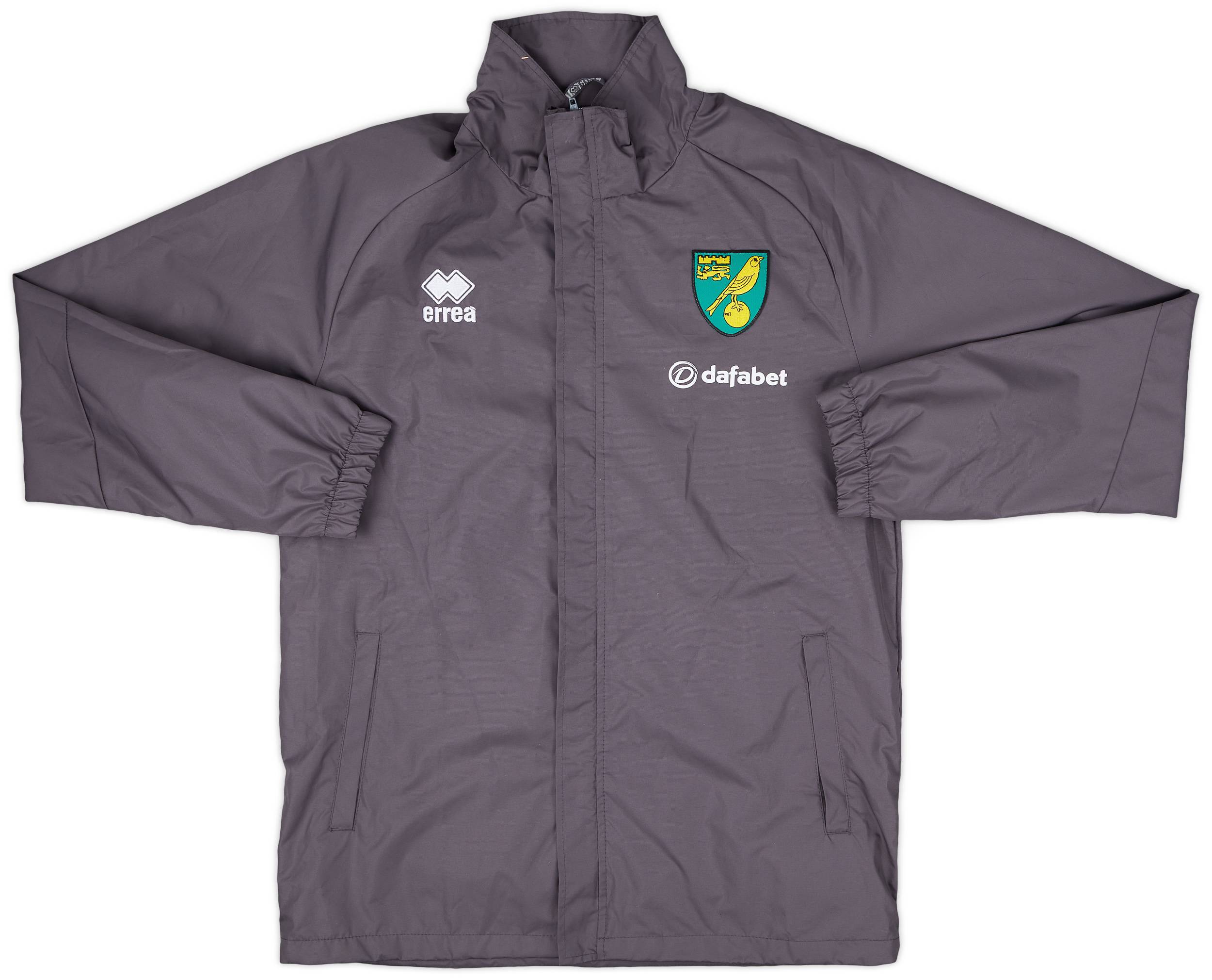 2019-20 Norwich Errea Rain Jacket - 8/10 - (M)