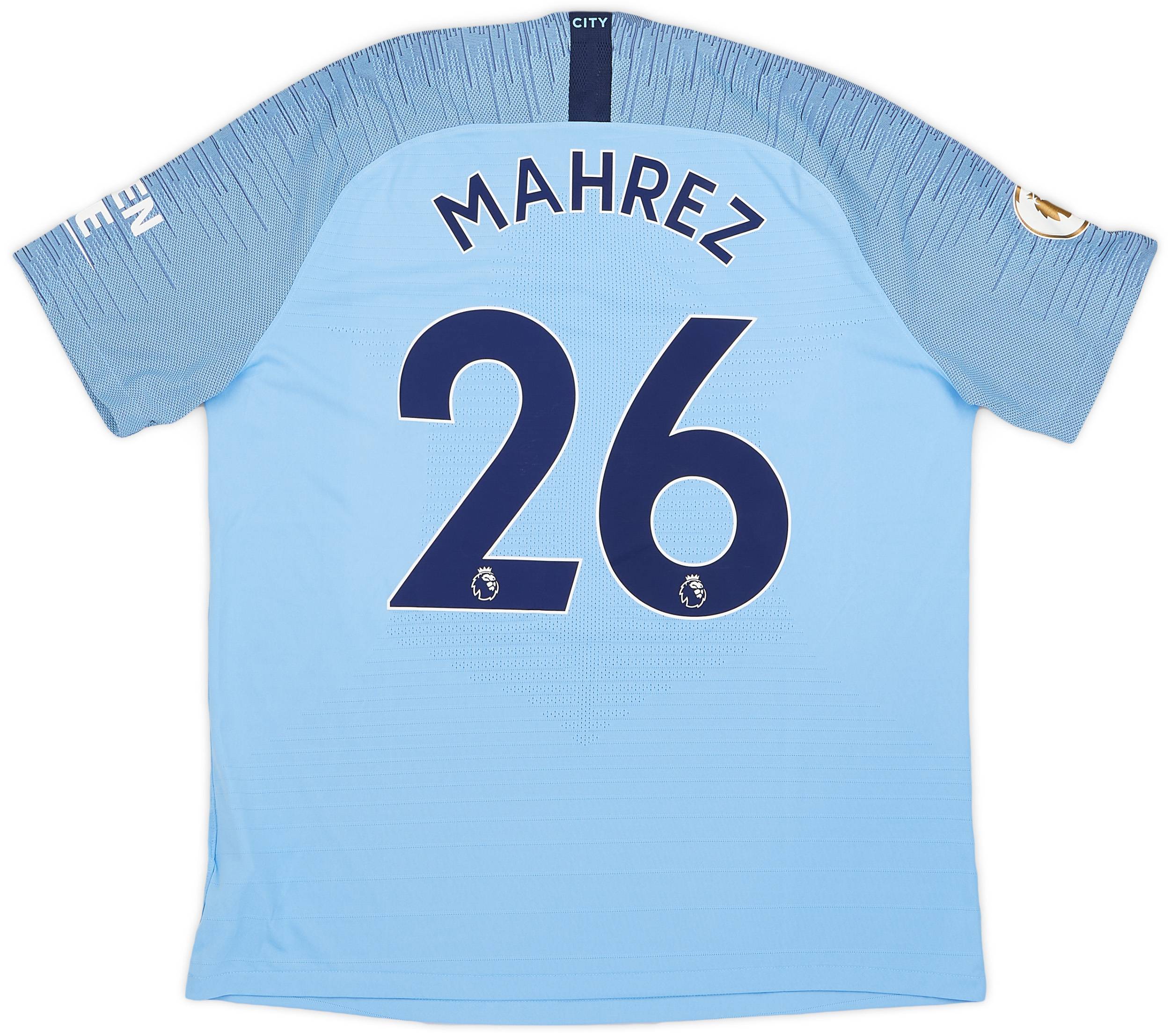 2018-19 Manchester City Authentic Home Shirt Mahrez #26 (XL)