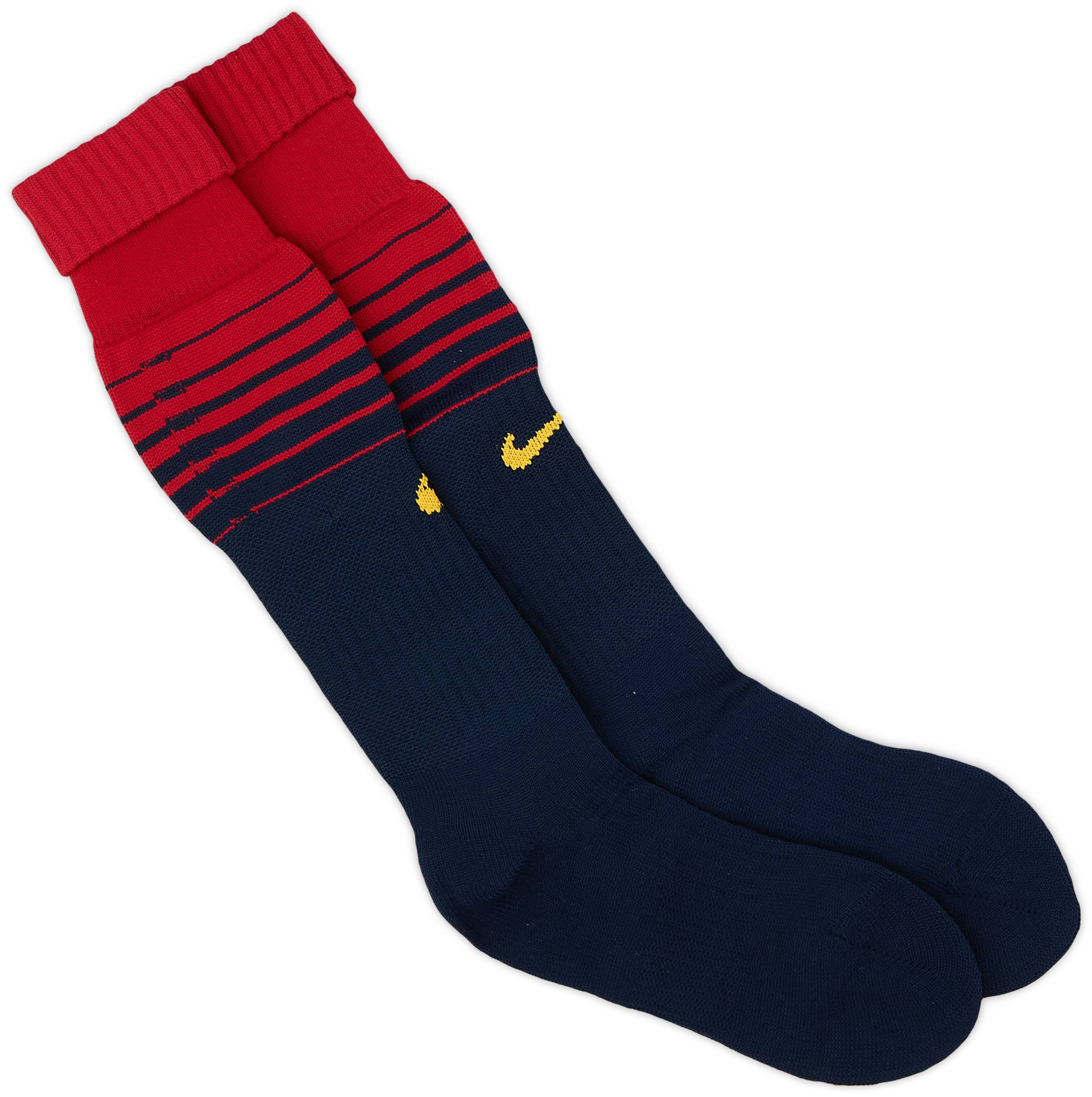 2000-01 Barcelona Home Socks - 9/10 - (EU 30-35)