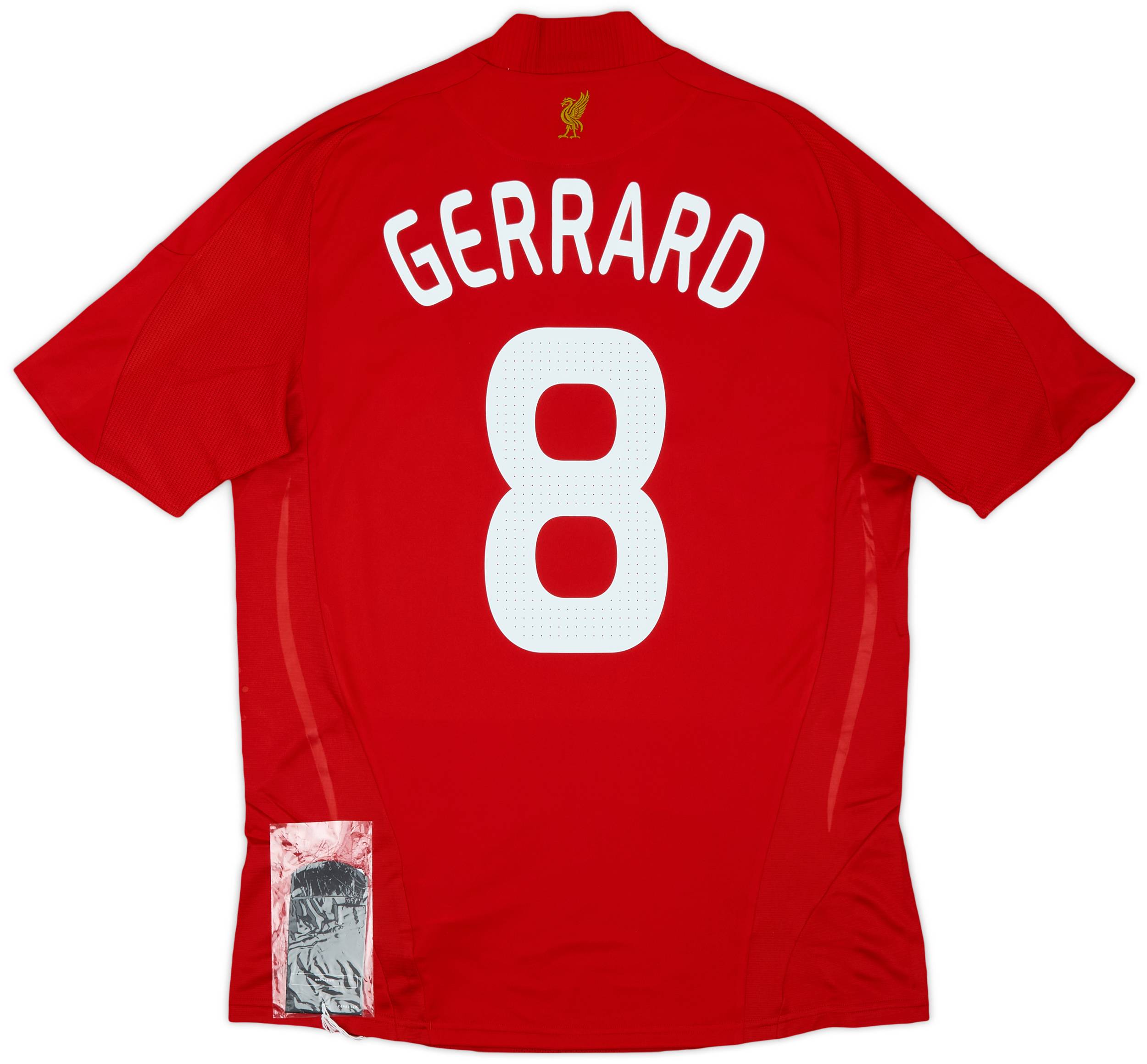 2008-10 Liverpool Home Shirt Gerrard #8 (M)