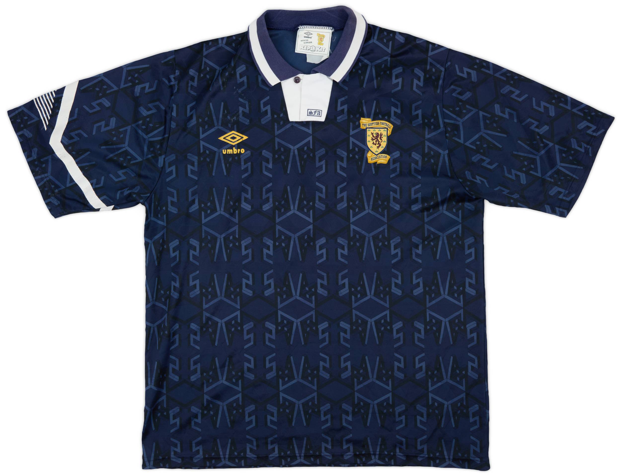 1991-94 Scotland Home Shirt - 8/10 - (XL)