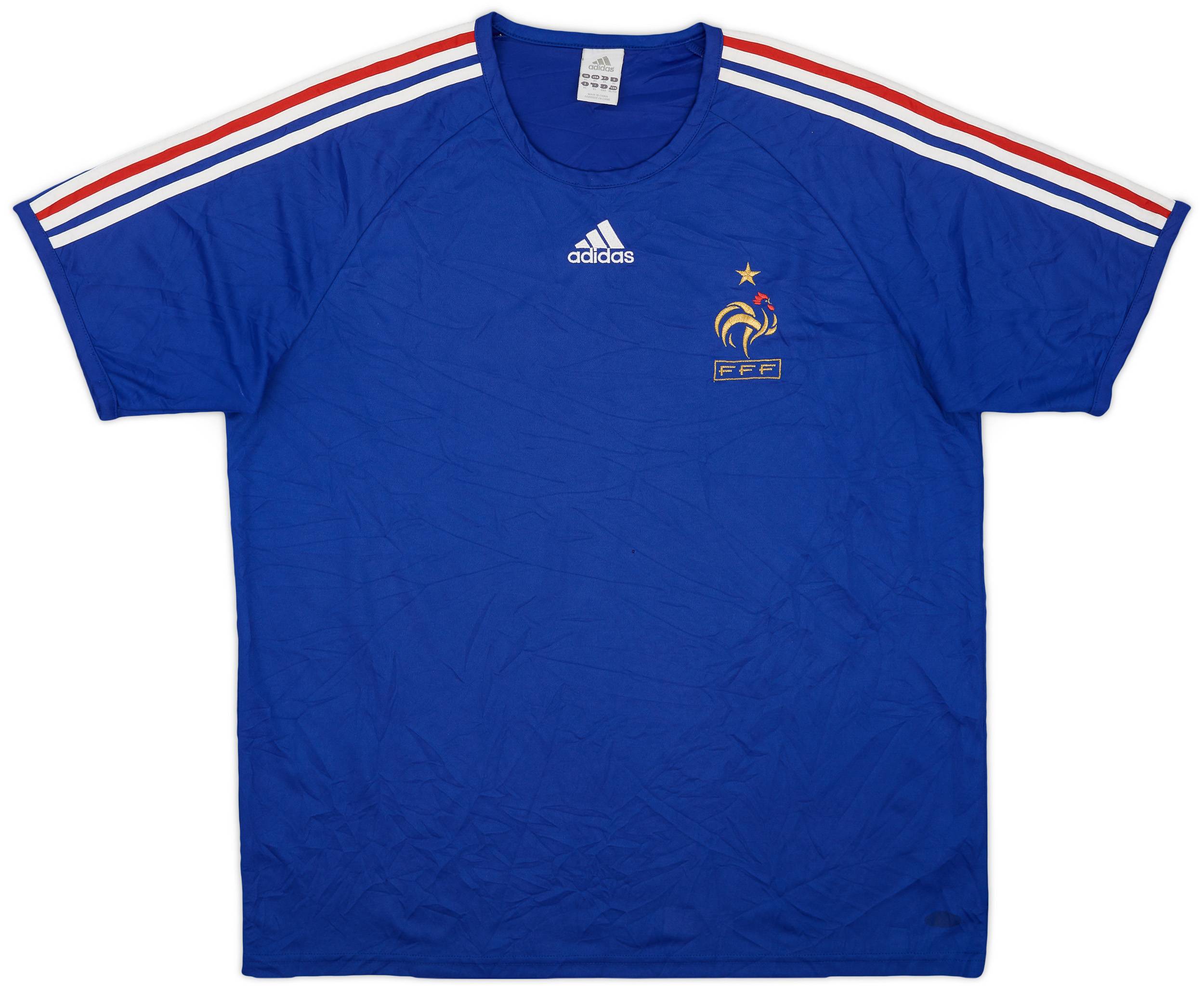 2007-08 France Basic Home Shirt - 5/10 - (XL)