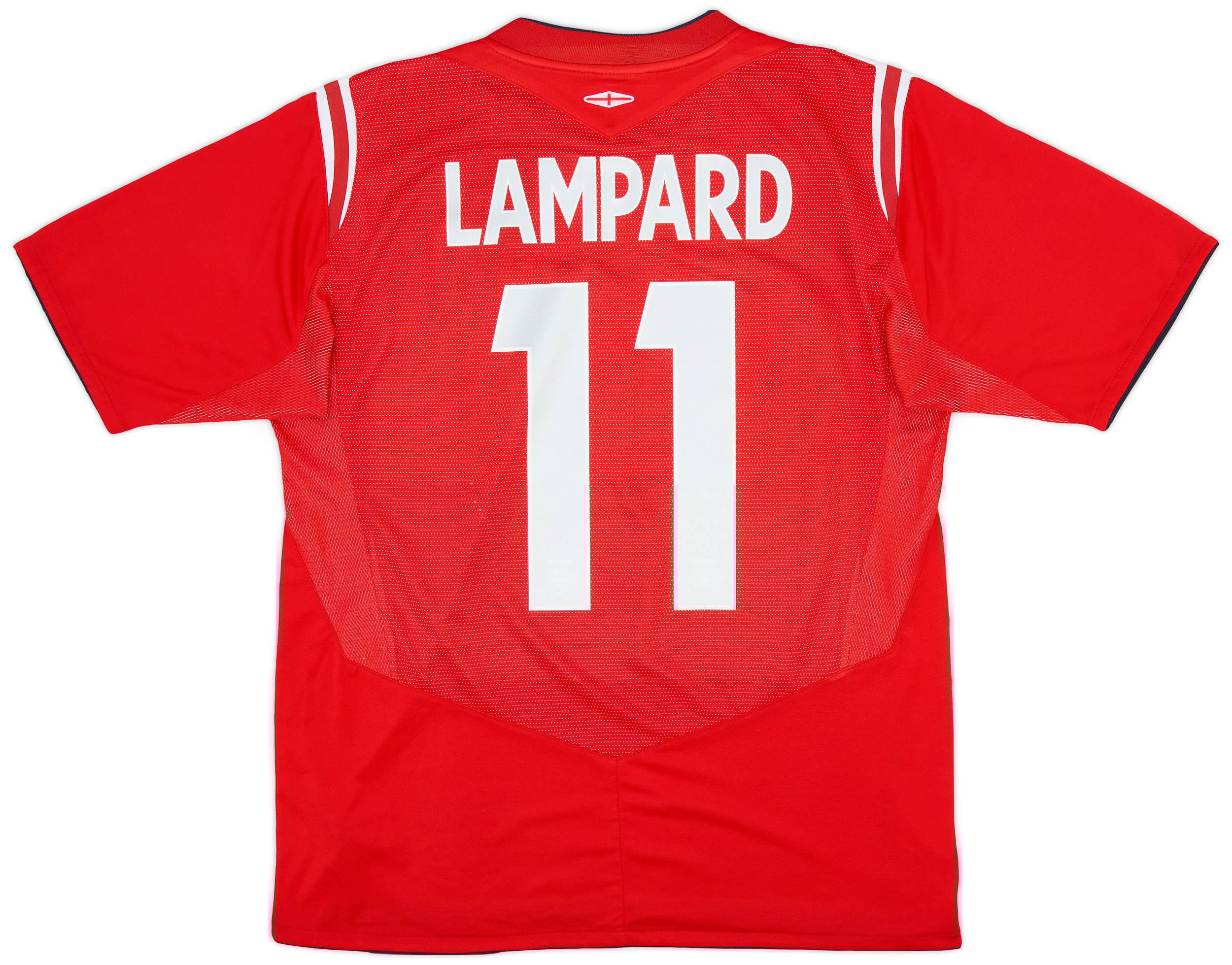 2004-06 England Away Shirt Lampard #11 - 8/10 - (L)