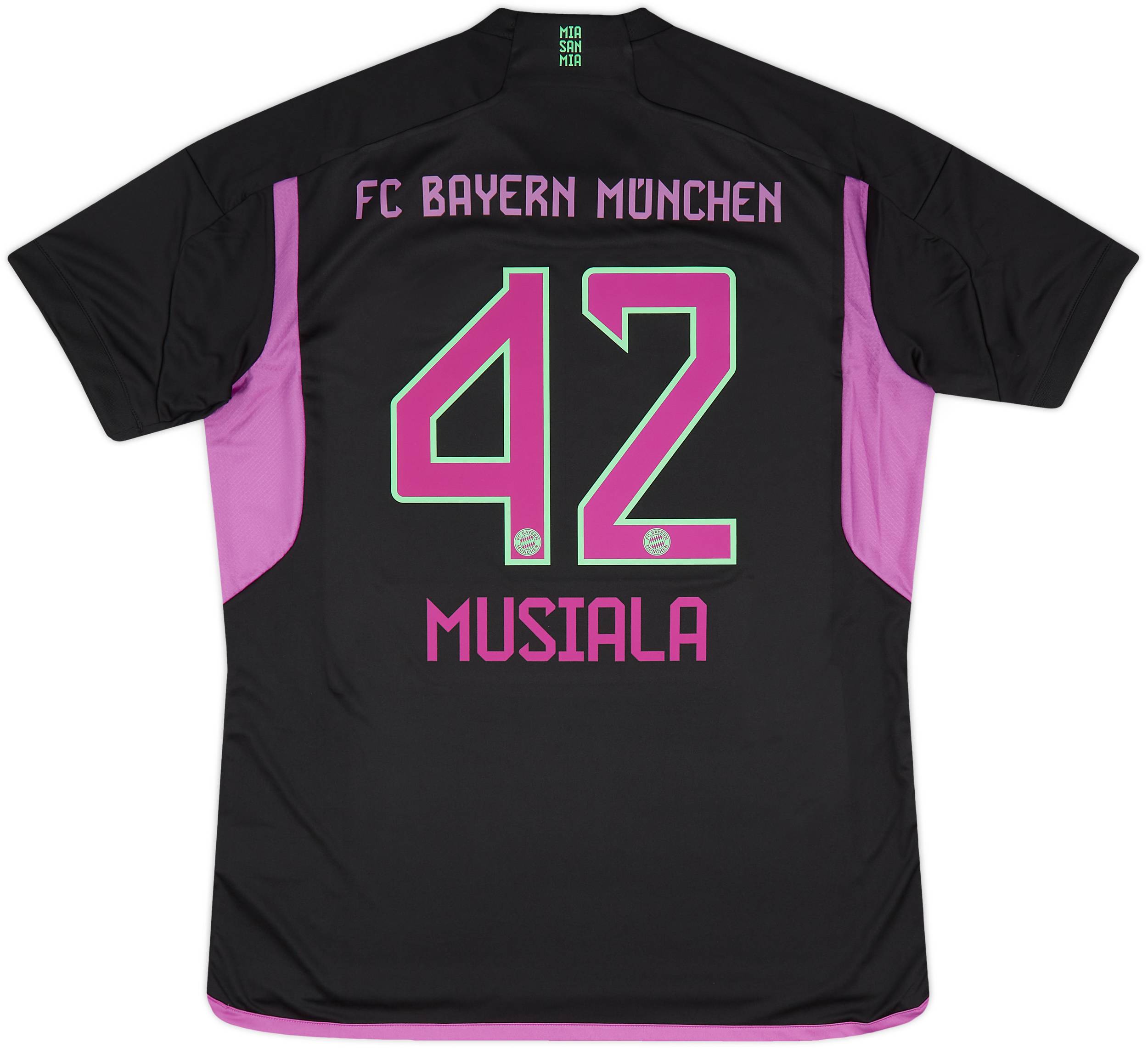2023-24 Bayern Munich Away Shirt Musiala #42