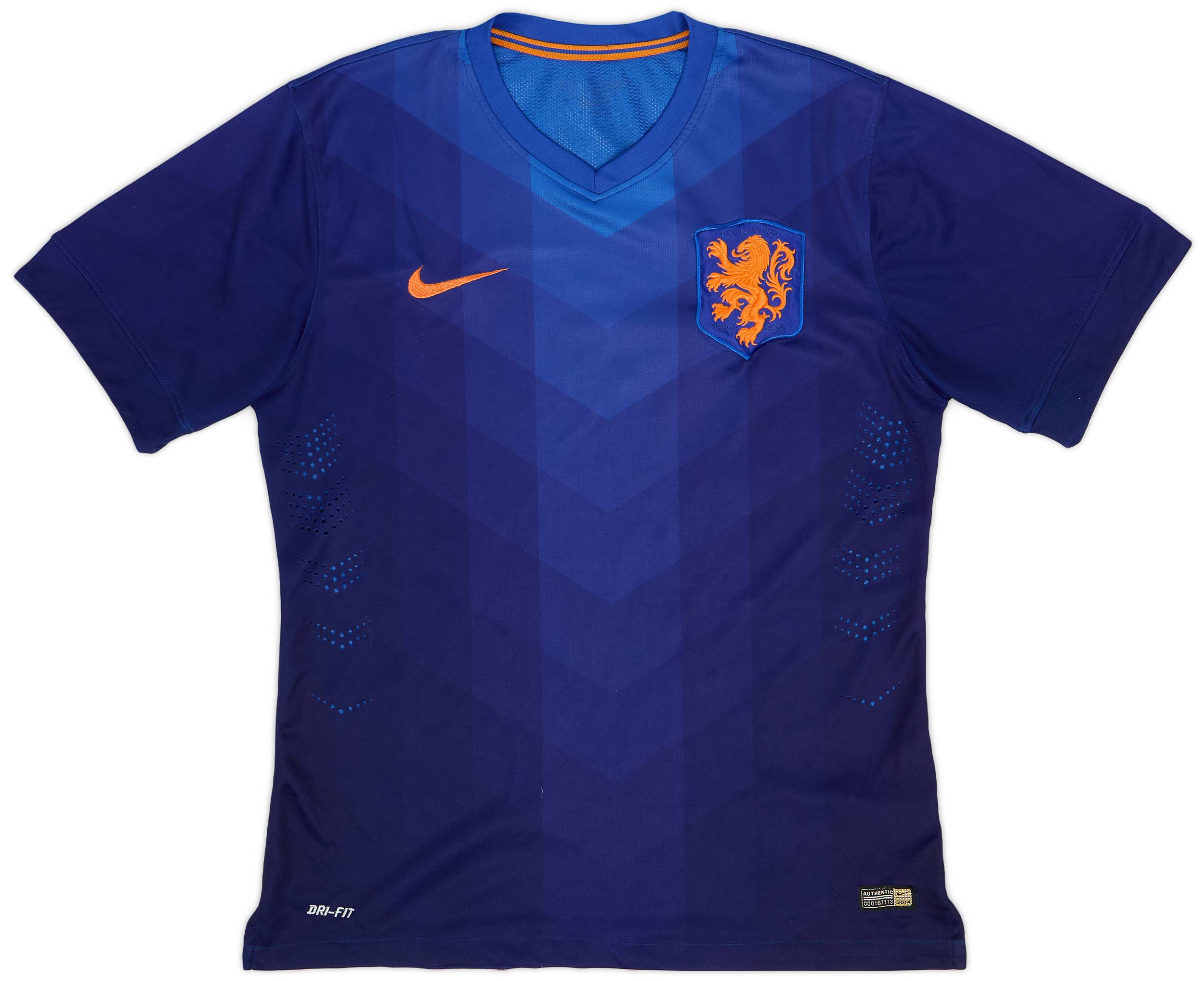 2014-15 Netherlands Authentic Away Shirt - 9/10 - (M)