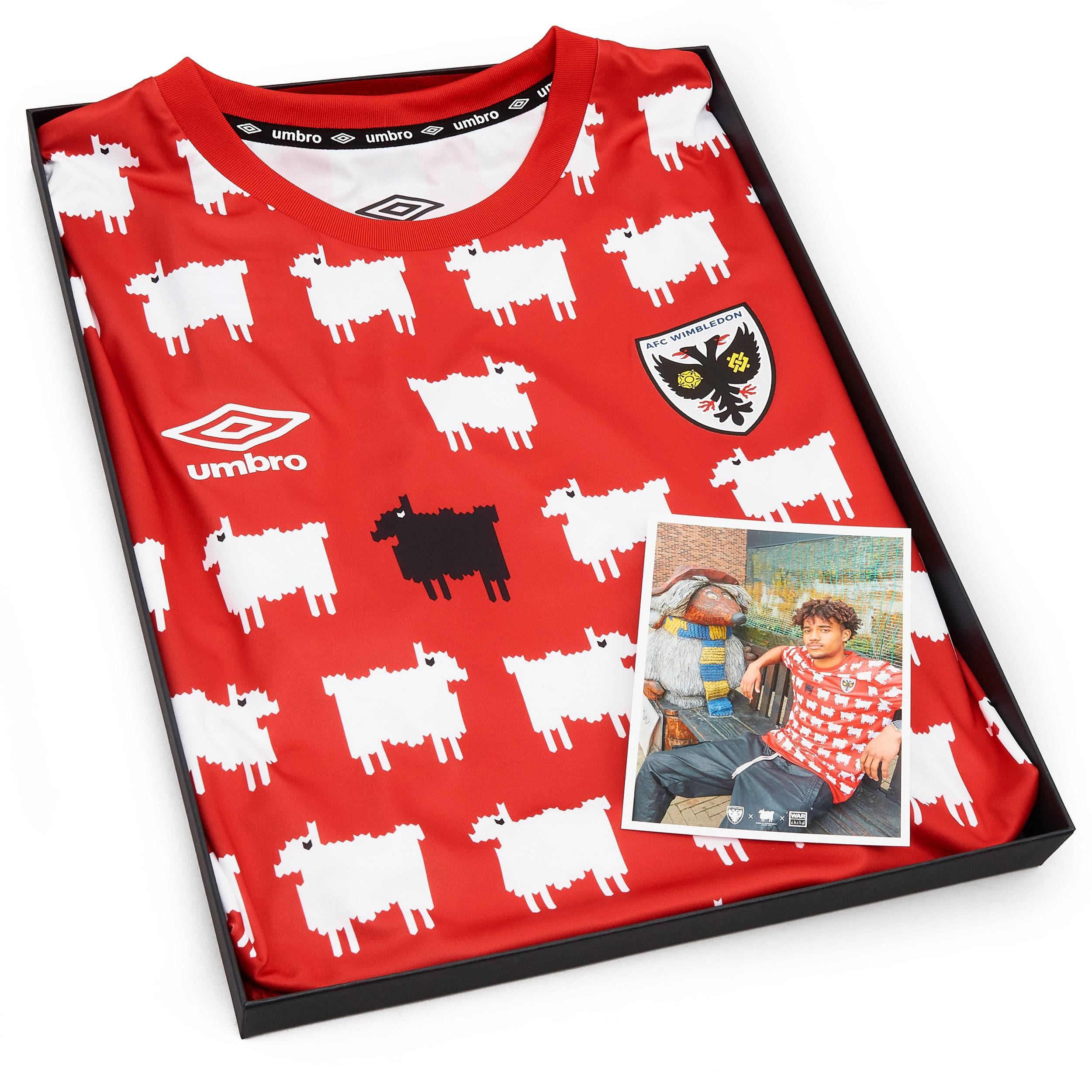 2024 AFC Wimbledon 'Black Sheep' Special Edition Shirt - In Box