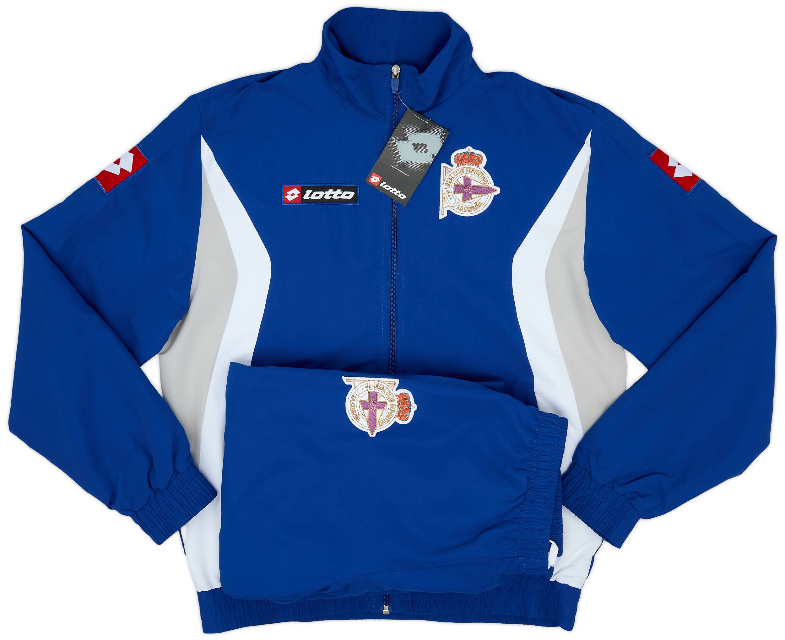 2011-12 Deportivo Lotto Training Tracksuit (S)