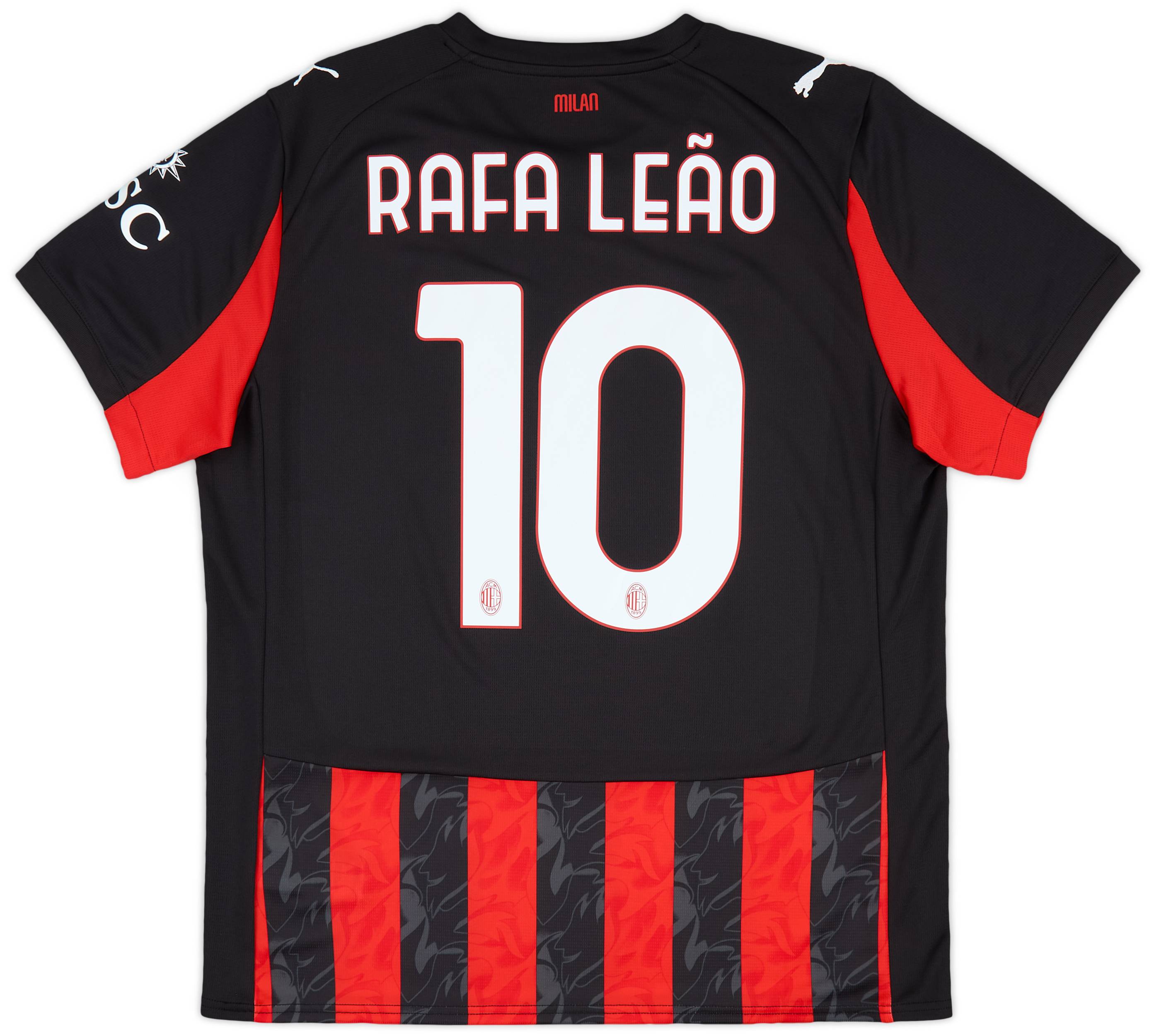 2025-26 AC Milan Home Shirt Rafa Leao #10