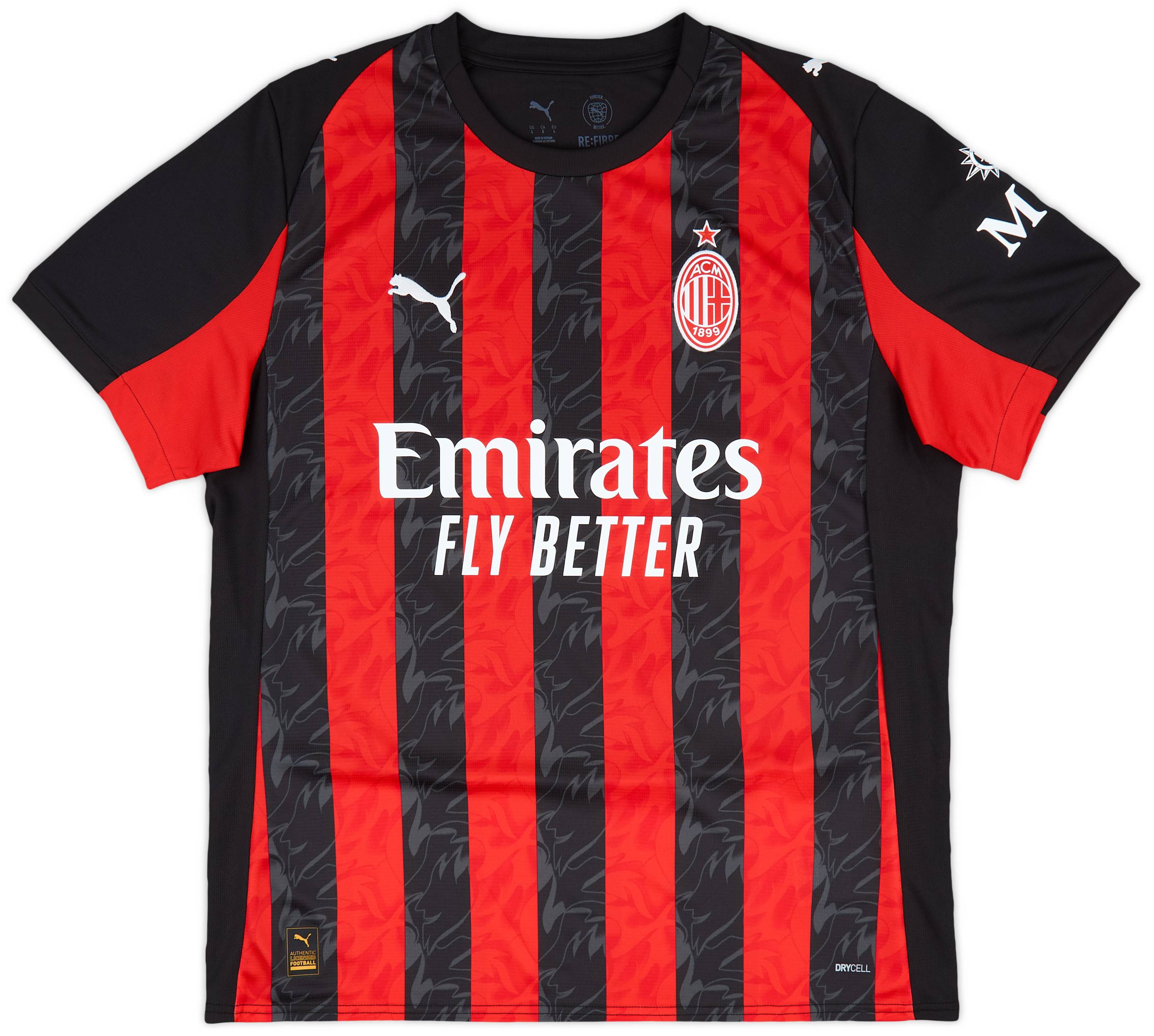 2025-26 AC Milan Home Shirt Rafa Leao #10