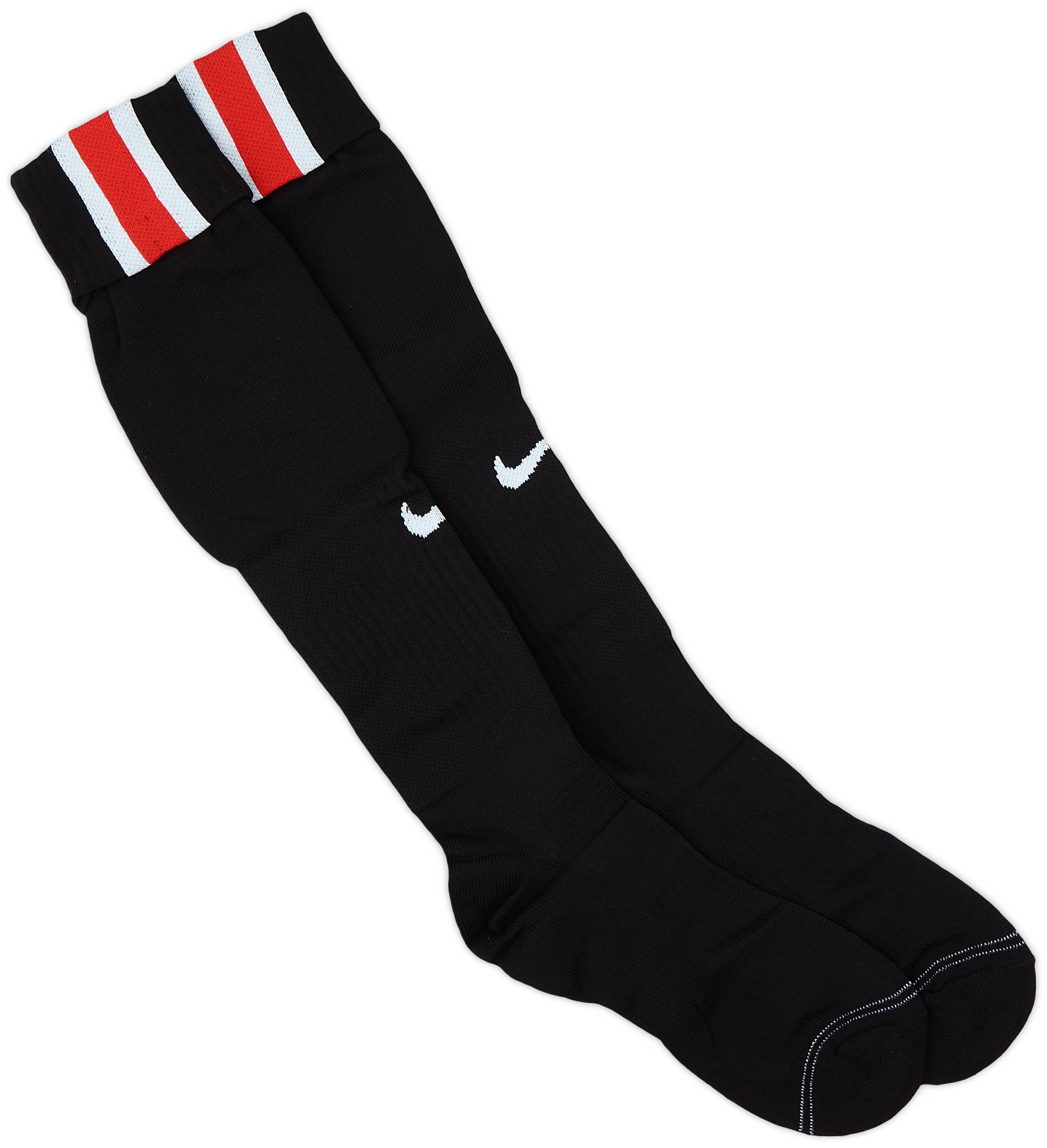 2000-02 Manchester United Home Socks - 9/10 - (M)