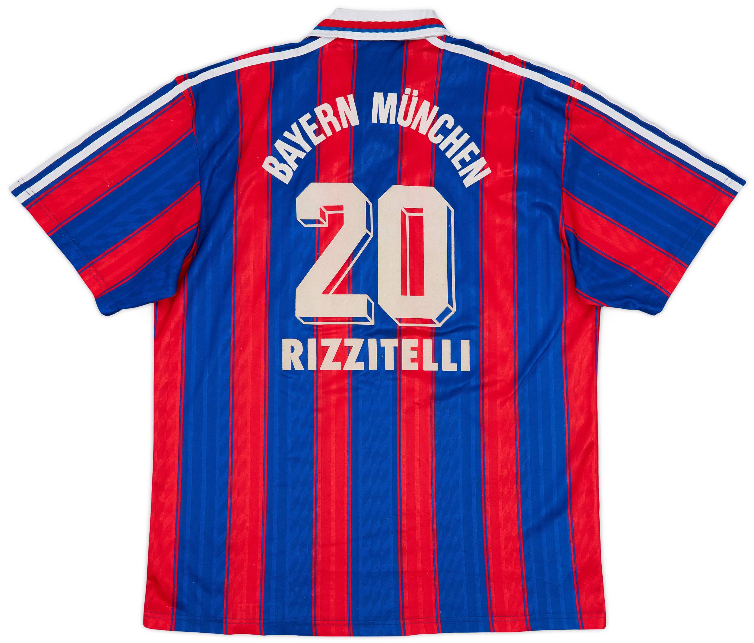 1995-97 Bayern Munich Home Shirt Rizzitelli #20 - 7/10 - (L)