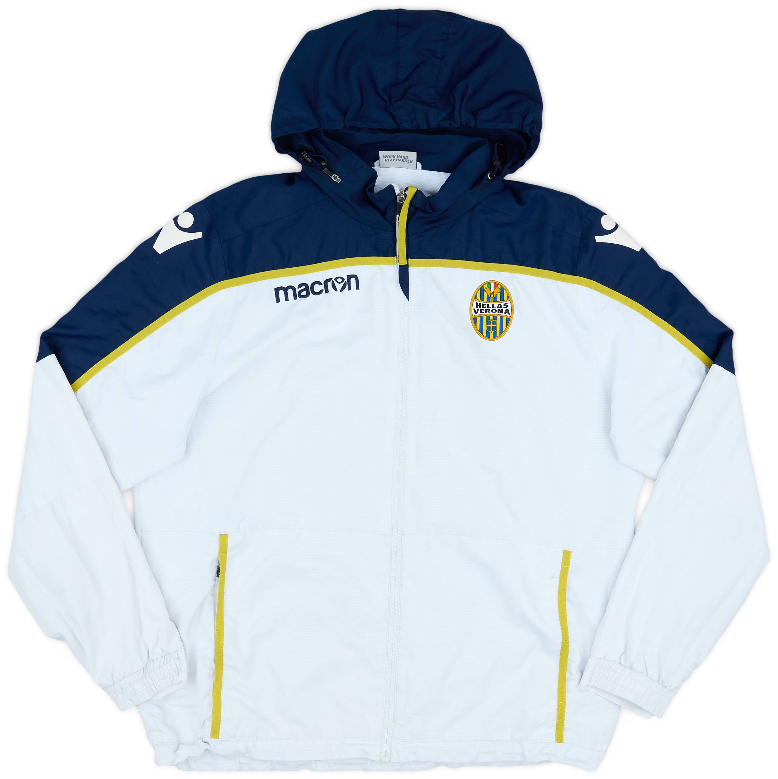 2018-19 Hellas Verona Macron Rain Coat - 7/10 - (L)