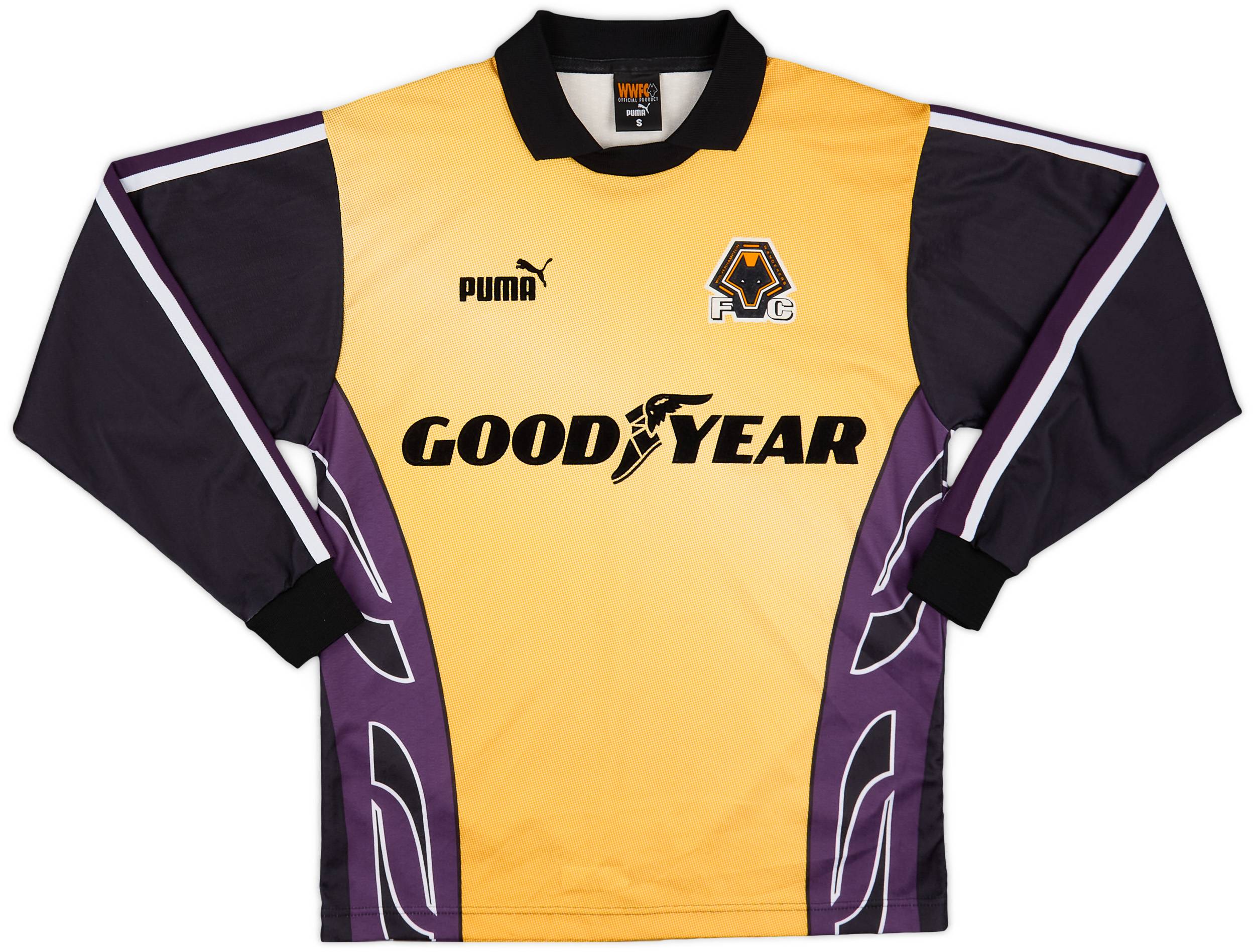 1997-98 Wolves GK Shirt - 9/10 - (S)