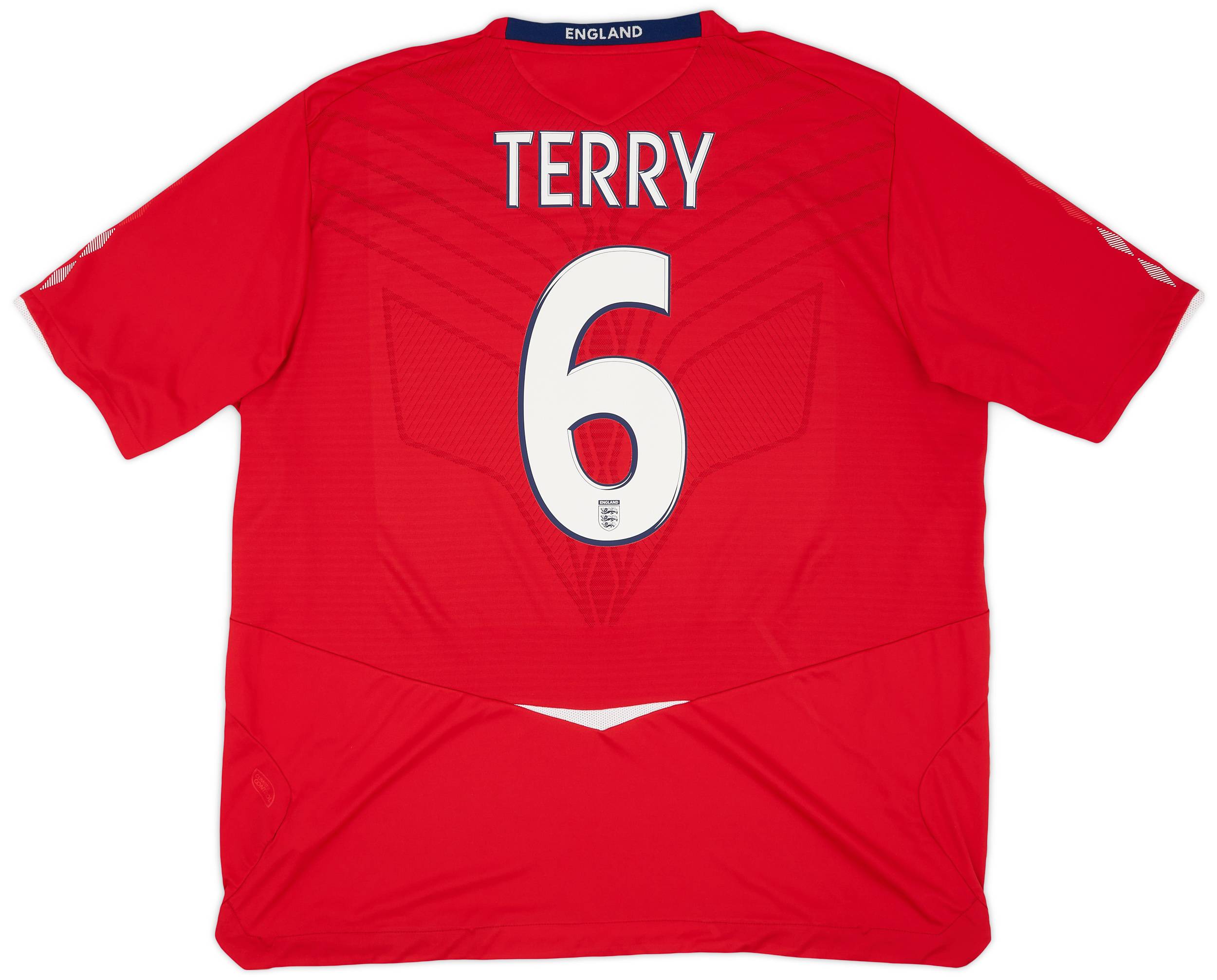 2008-10 England Away Shirt Terry #6 - 9/10 - (3XL)