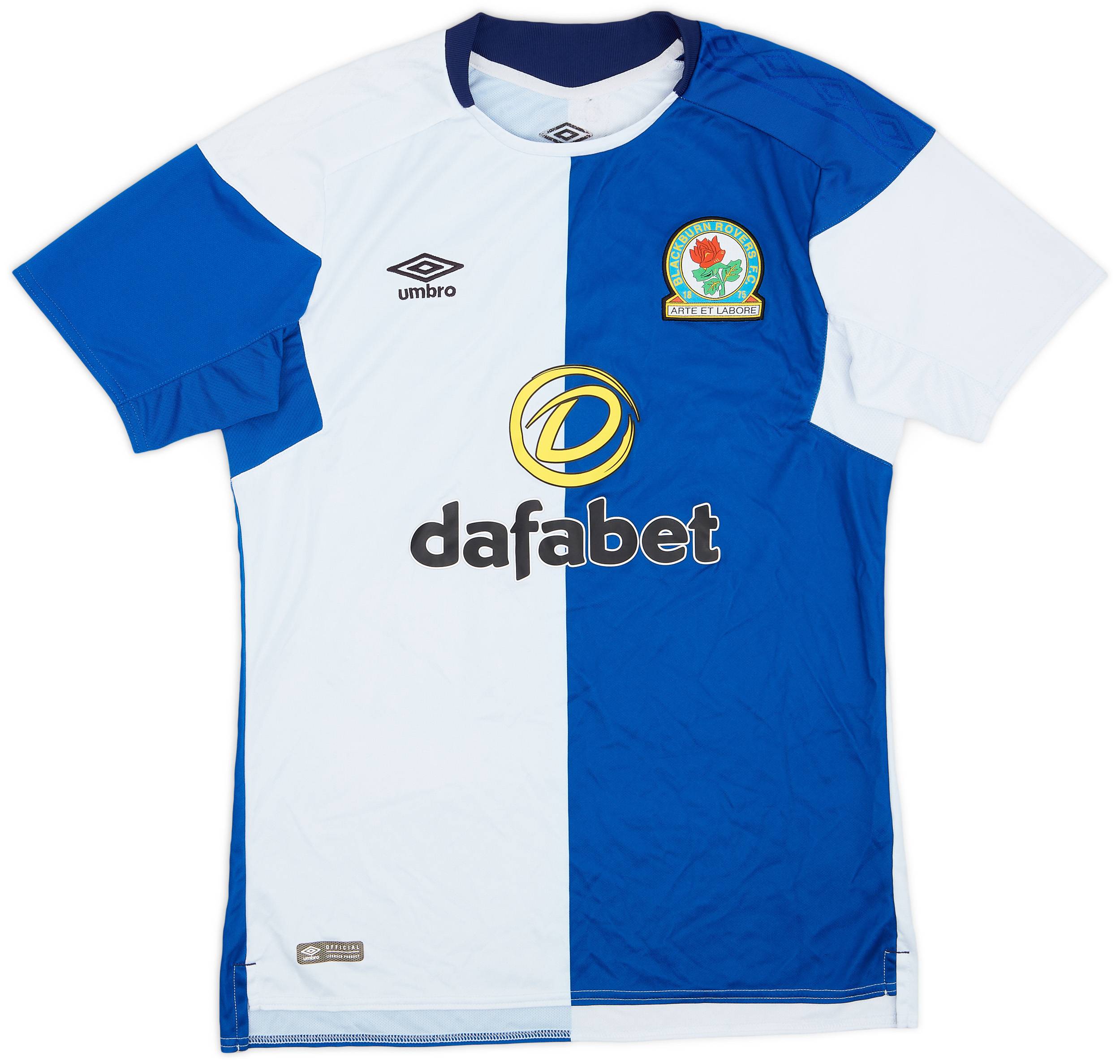 2017-18 Blackburn Rovers Home Shirt - 6/10 - (M)