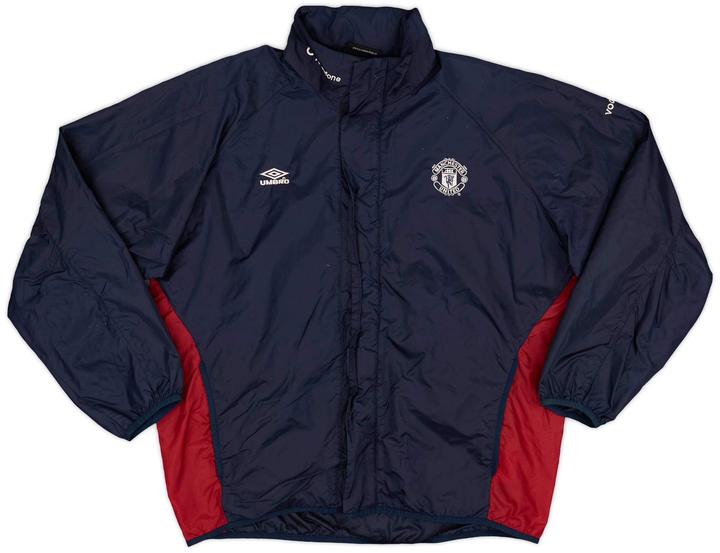 2000-01 Manchester United Umbro Rain Jacket - 7/10 - (L)