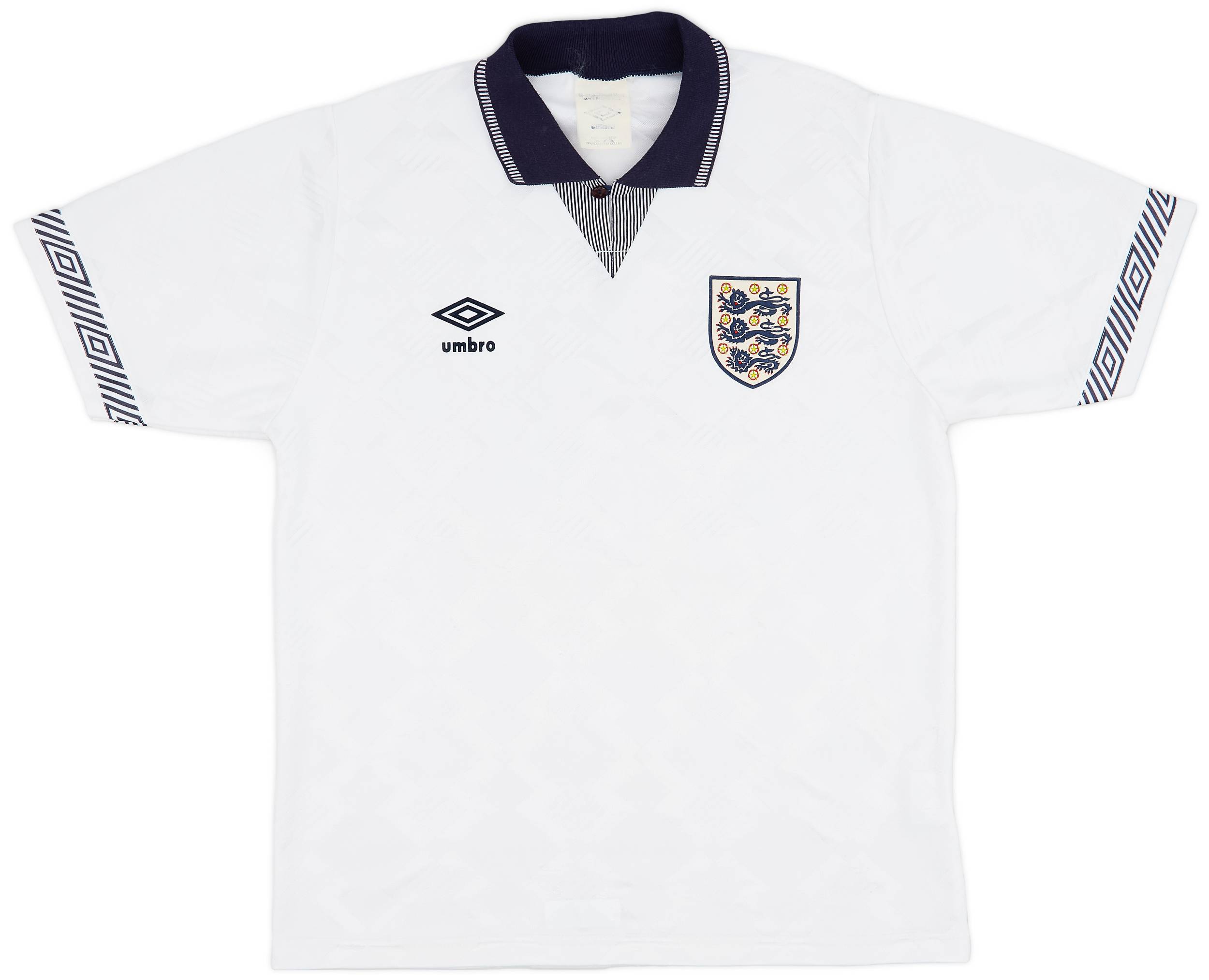 1990-92 England Home Shirt - 9/10 - (S)