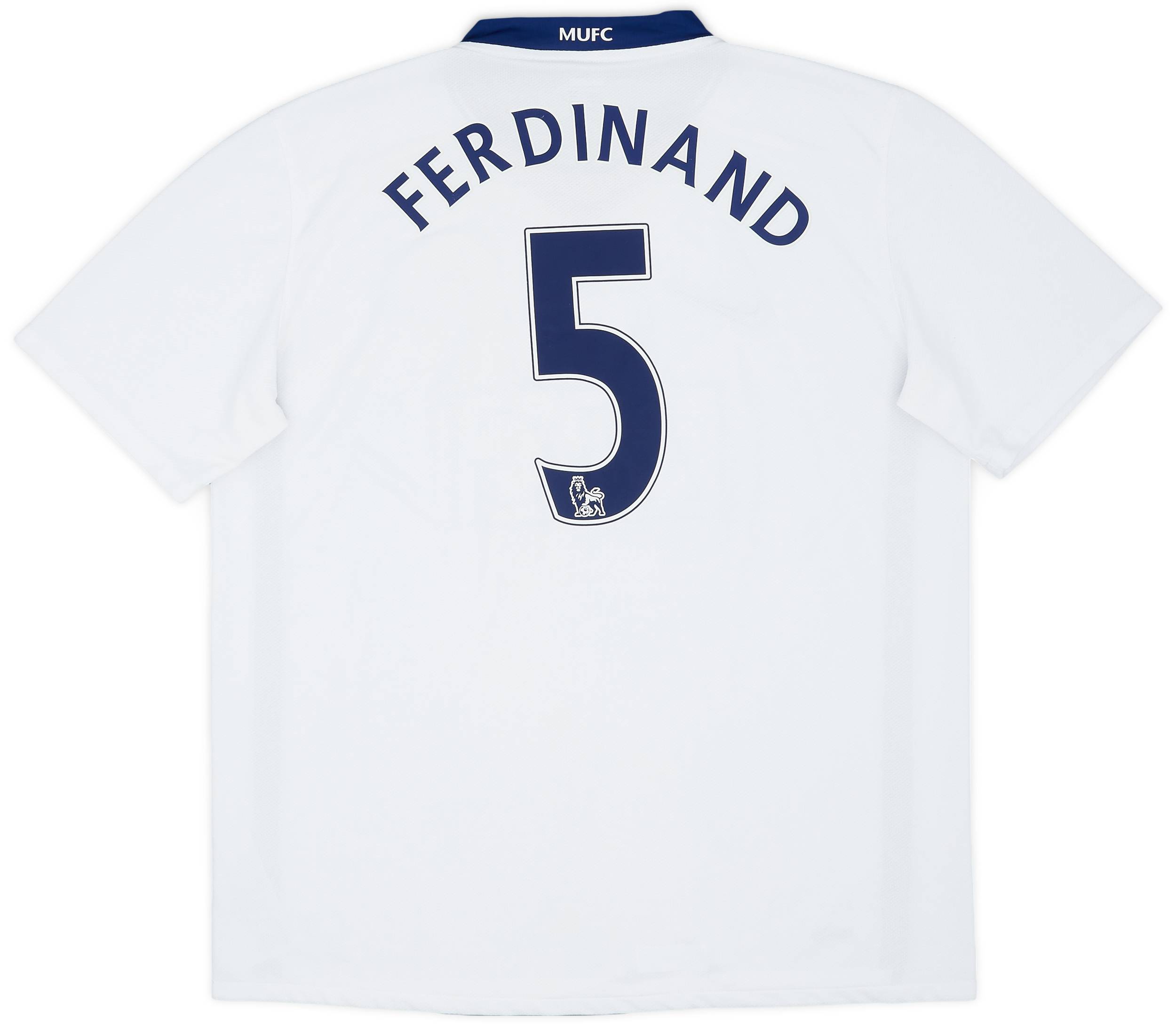 2008-10 Manchester United Away Shirt Ferdinand #5 - 4/10 - (L)