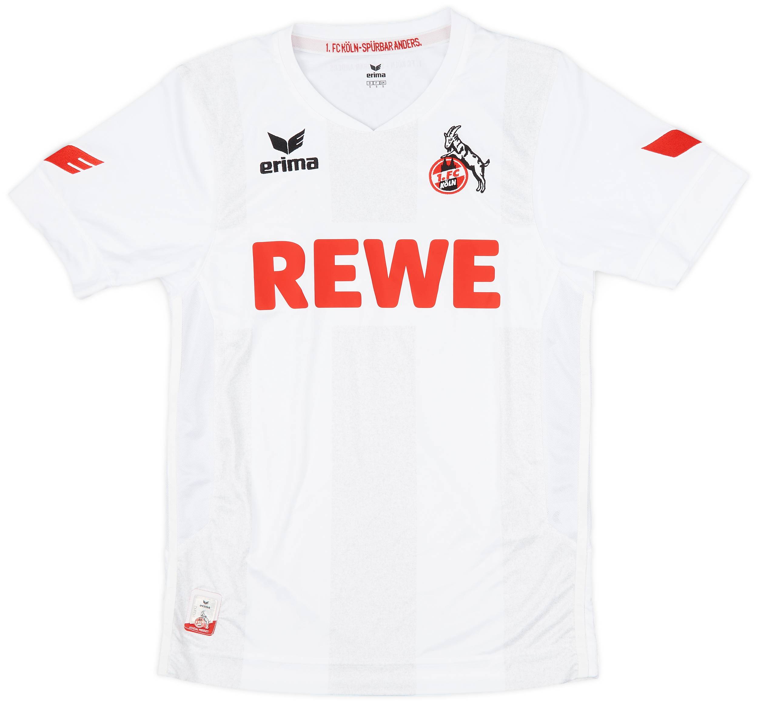 2016-17 FC Koln Home Shirt - 8/10 - (S)
