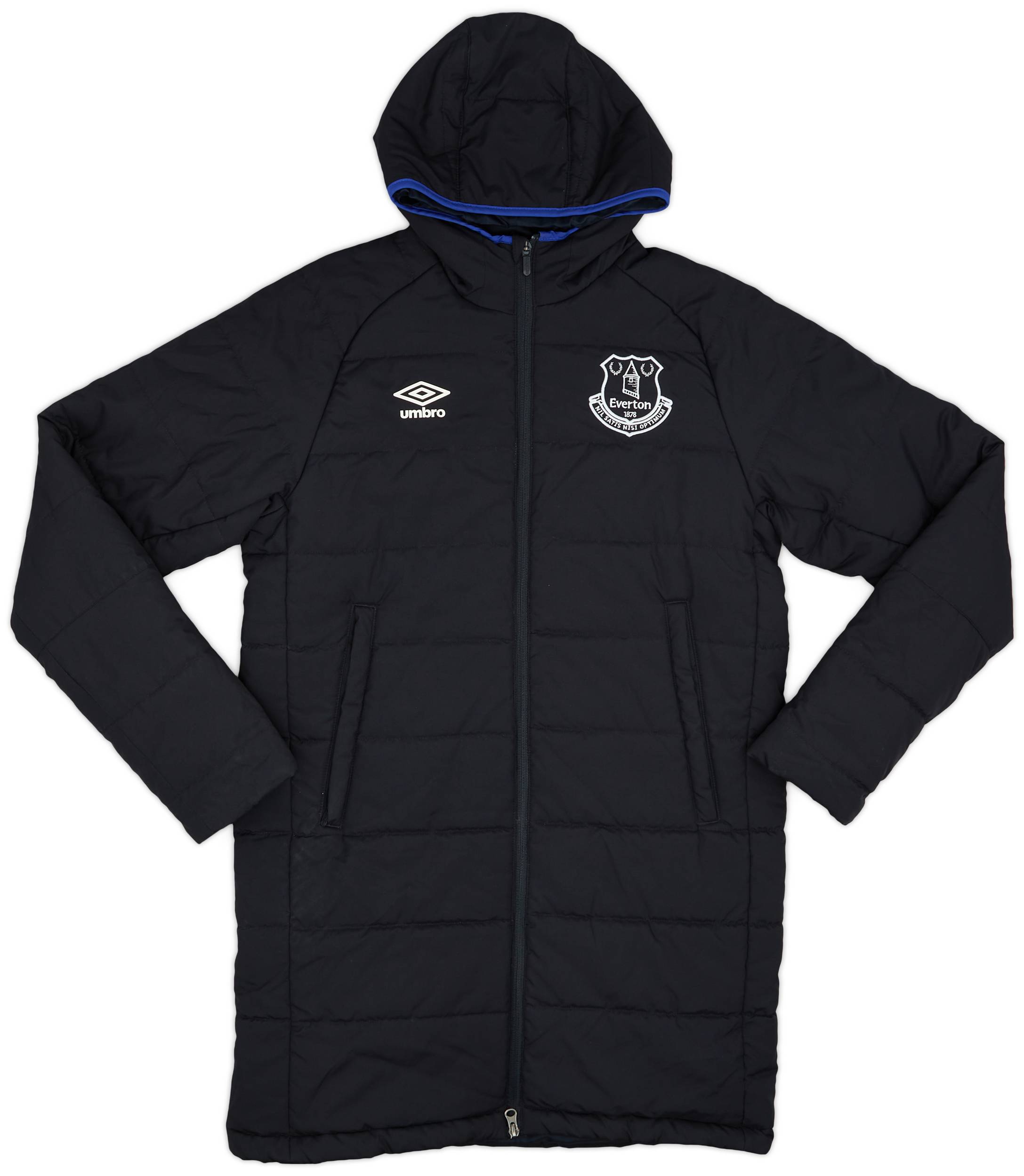 2017-18 Everton Umbro Padded Bench Coat - 7/10 - (M)