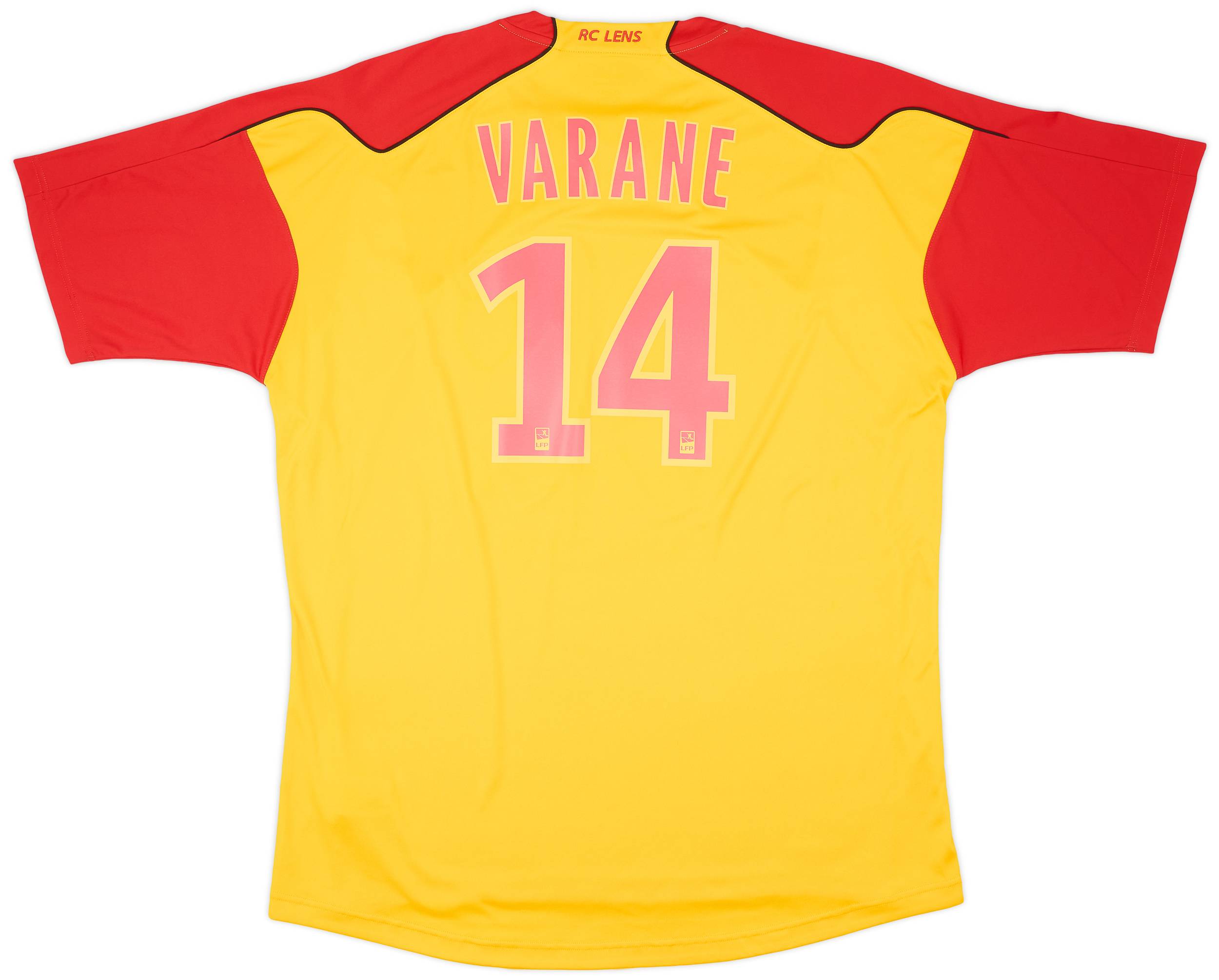 2010-11 Lens Home Shirt Varane #14 - 8/10 - (XXL)
