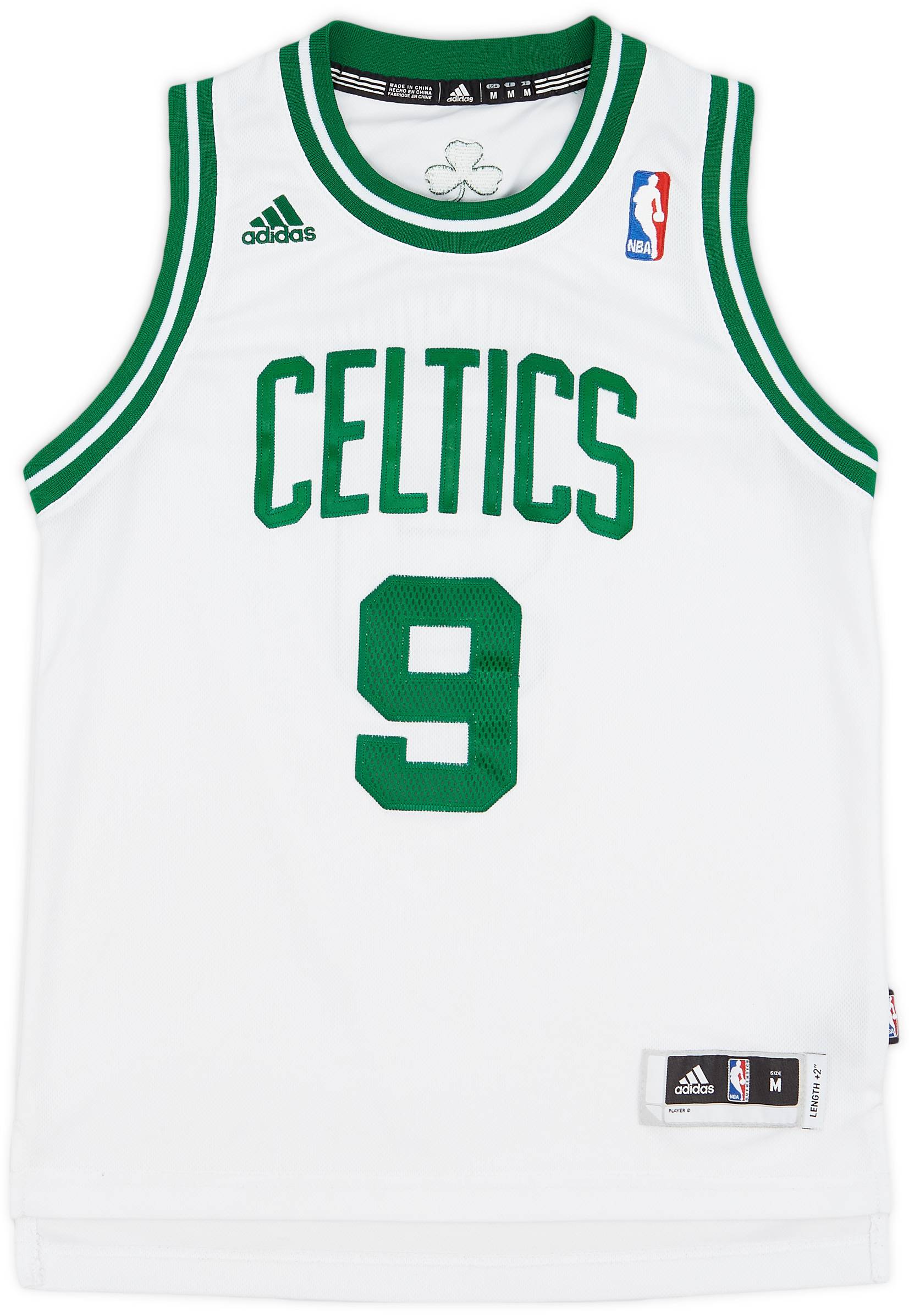 2010-14 Boston Celtics Rondo #9 adidas Swingman Home Jersey - 8/10 - (M ...