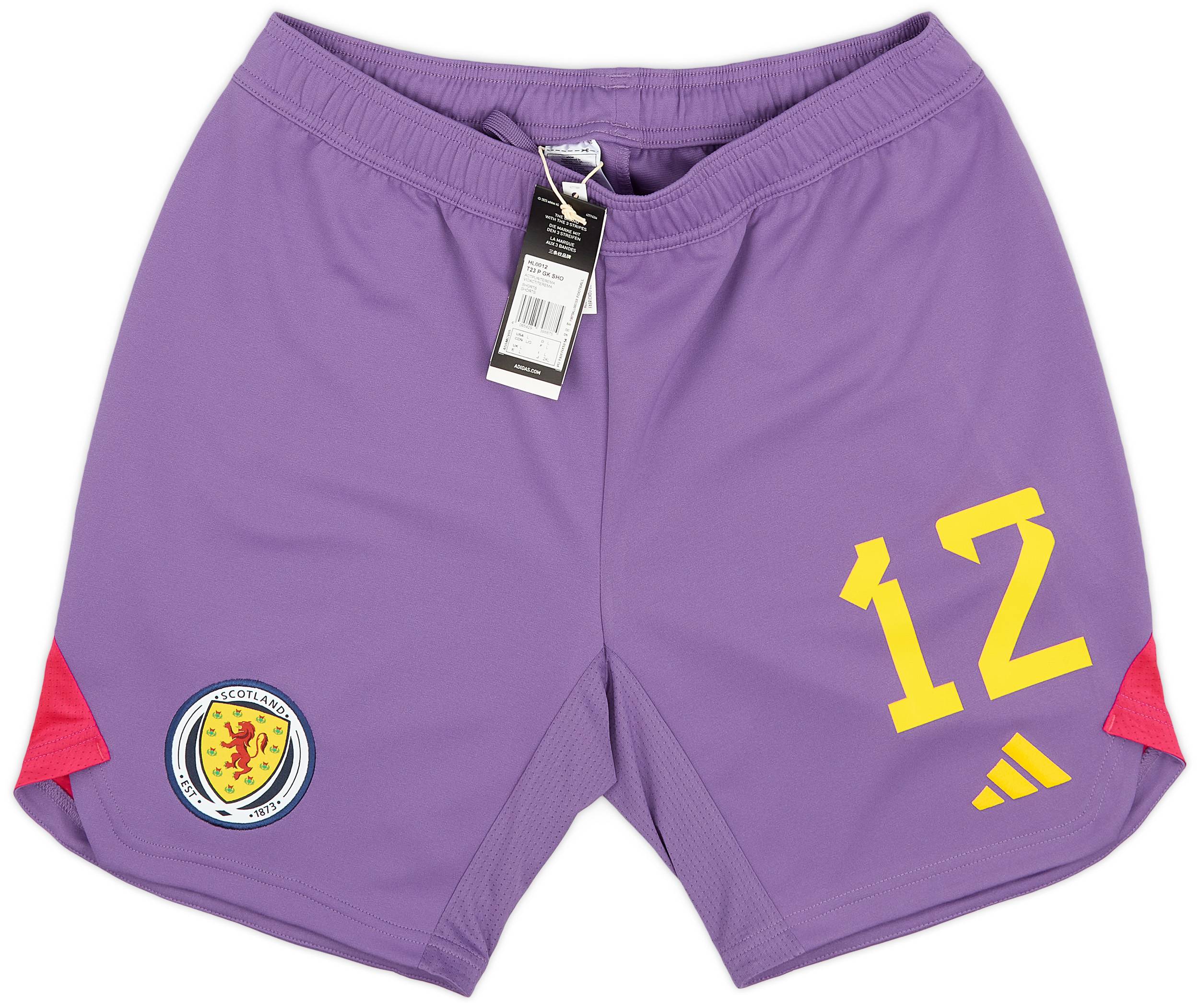 2022-23 Scotland GK Shorts #12