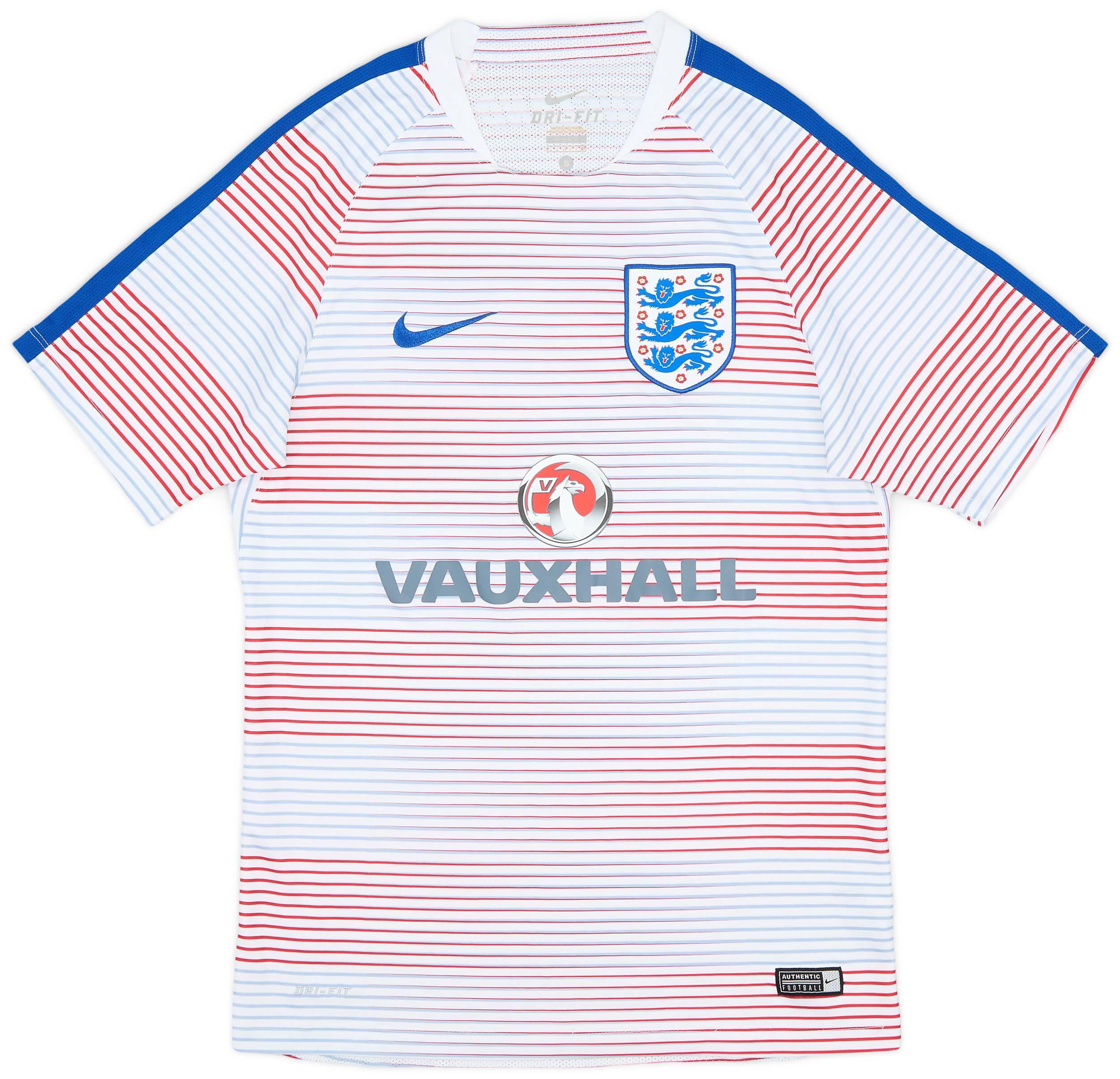 2016-17 England Nike Training Shirt - 8/10 - (S)